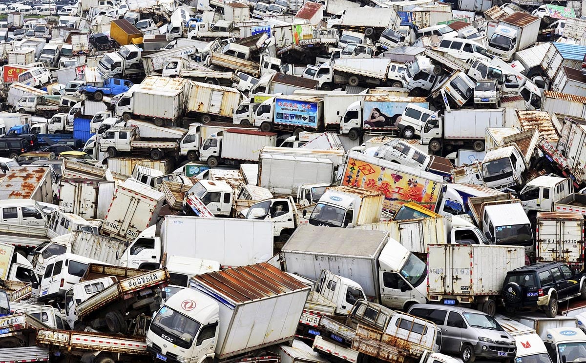 End of the road: why mountains of cars are filling up China's ...