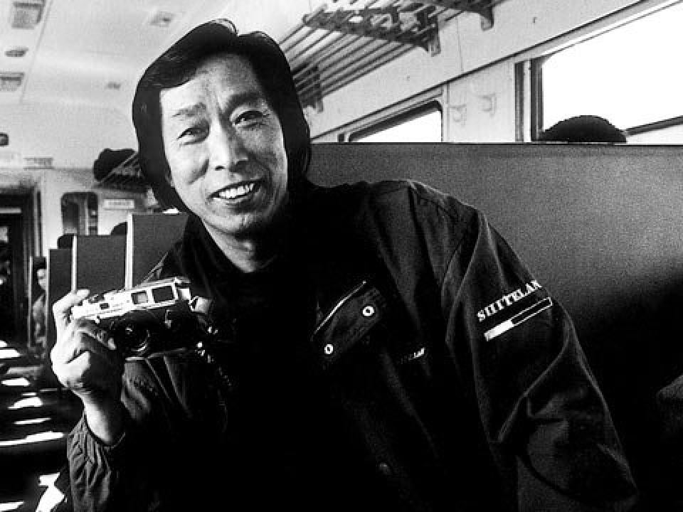 China’s famous train photographer Wang Fuchun, whose work attracted ...