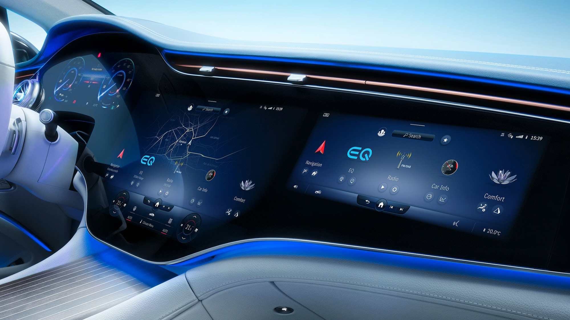 Mercedes-Benz EQS electric car has 100km more range than Tesla’s Model ...