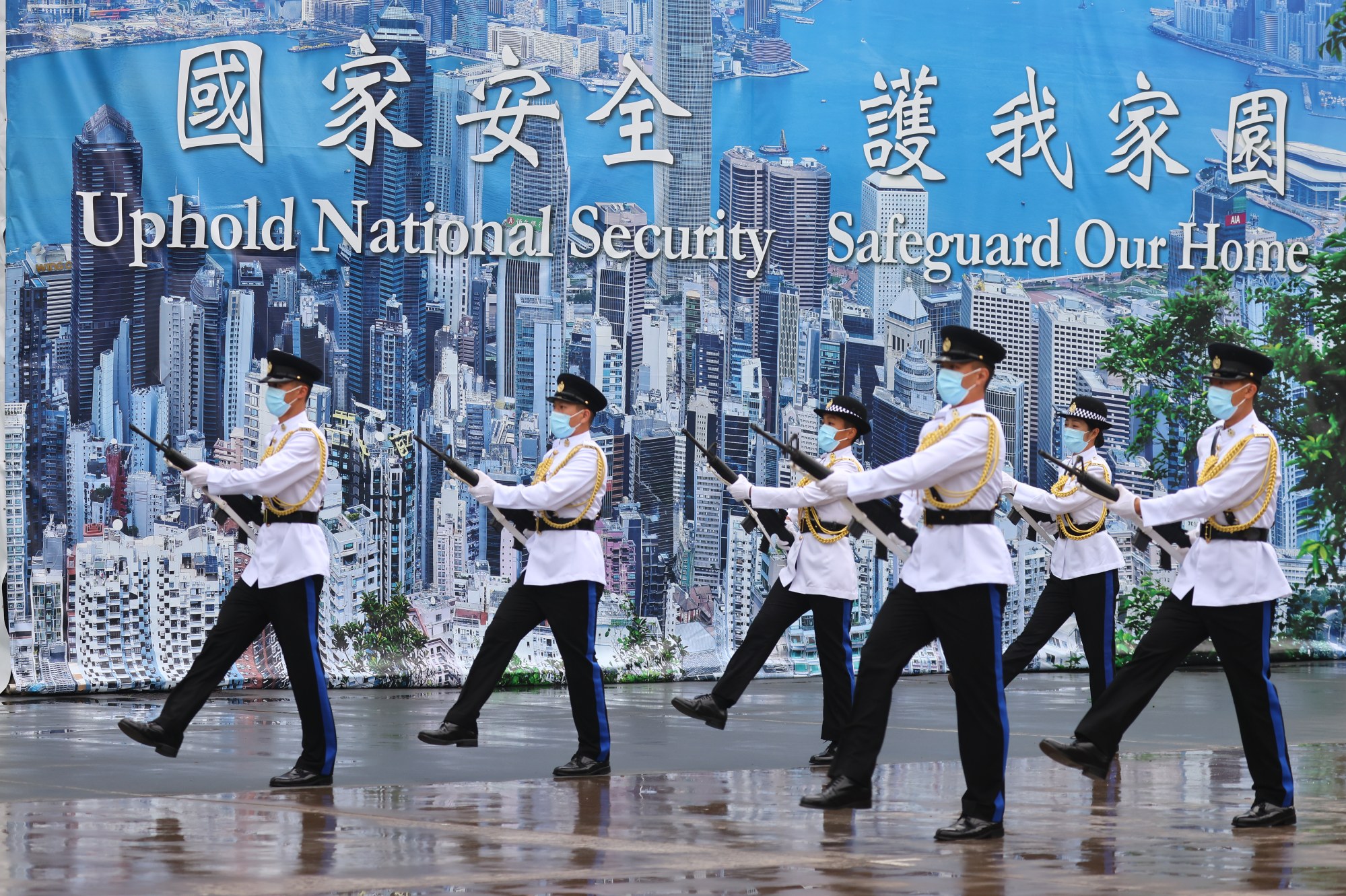 Opinion | What goose-stepping Hong Kong uniformed services says about ...