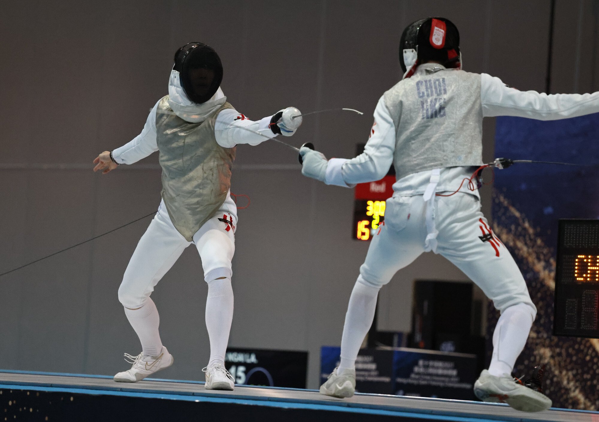 Olympic champion Edgar Cheung Ka-long mobbed by fans after Hong Kong ...