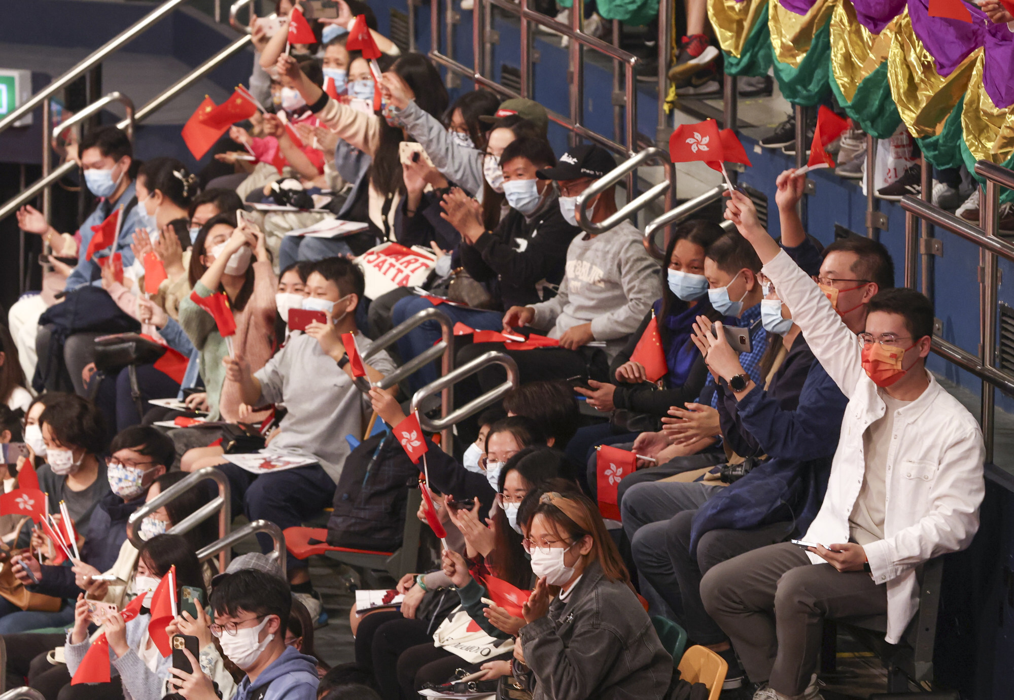 Fun and games as Chinese Olympians captivate crowd of 2,000 Hong Kong ...