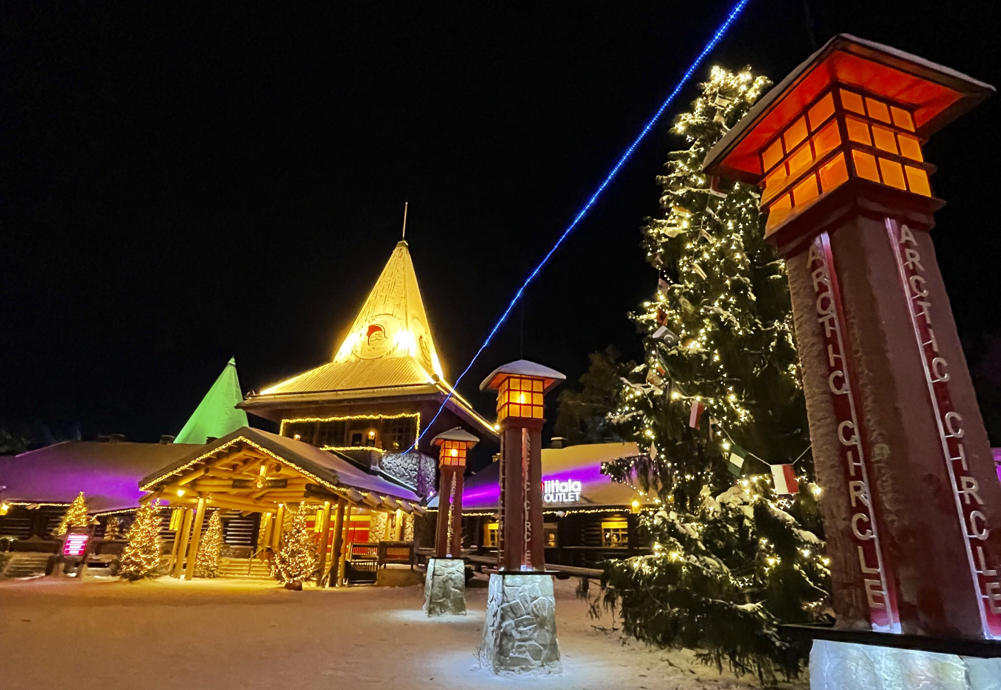 Christmas is back at Santa Claus’ home in Finnish Lapland as hotels and ...