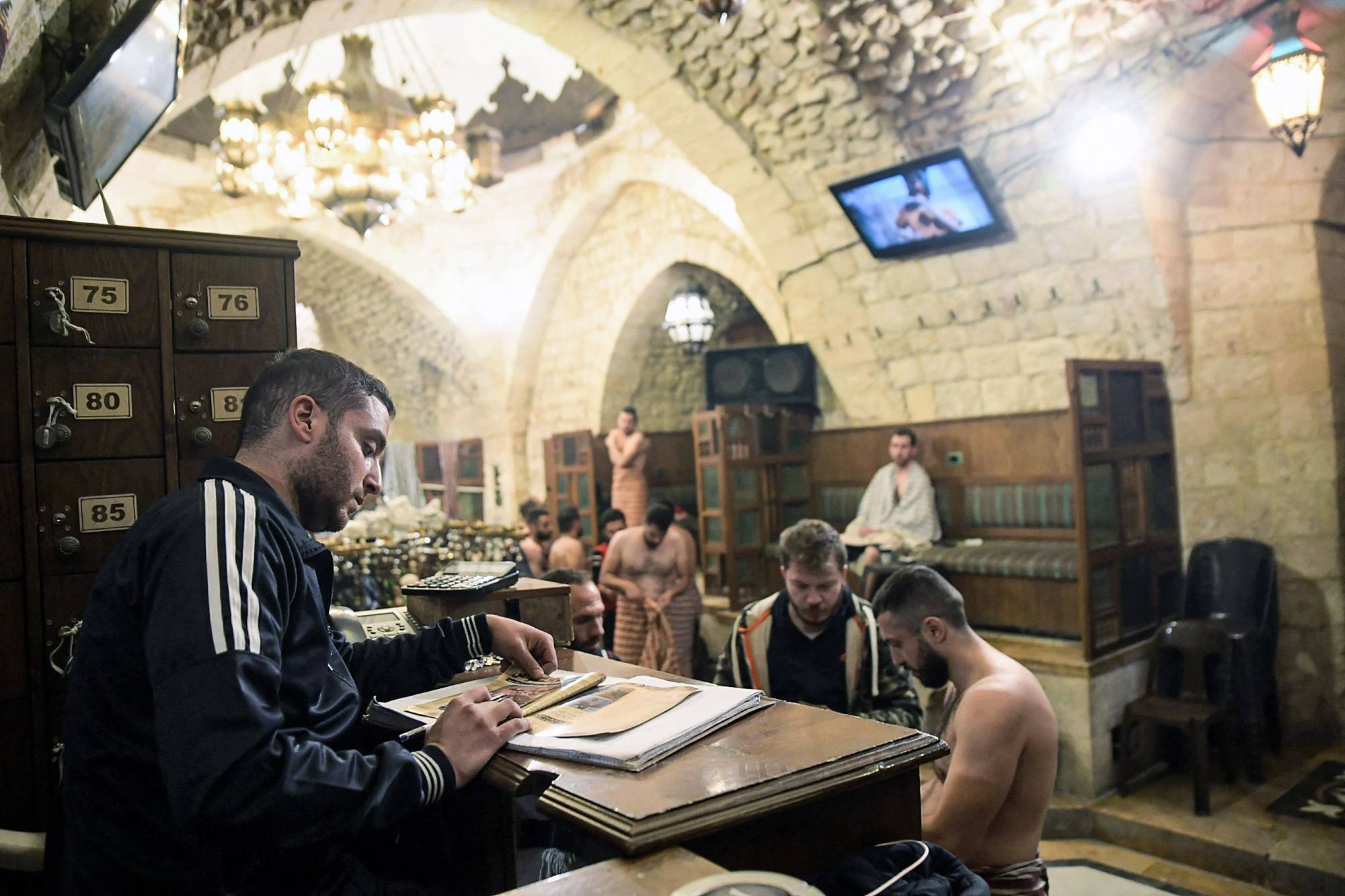 Syrians flock to Aleppo’s ancient bathhouses as power cuts make hot ...
