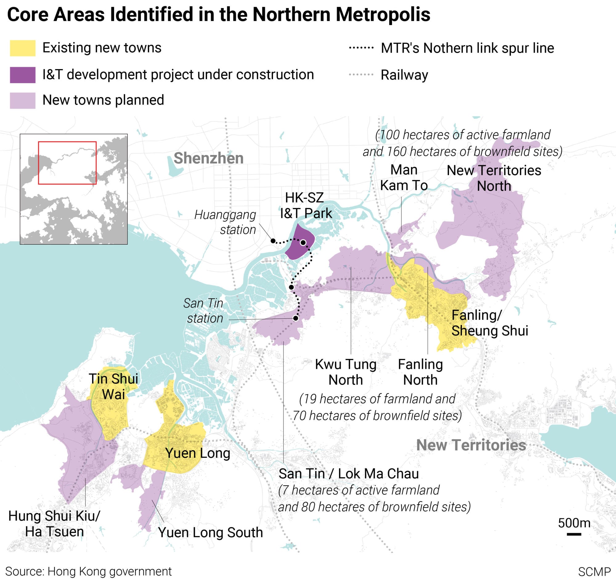 Hong Kong official vows developments under Northern Metropolis scheme ...