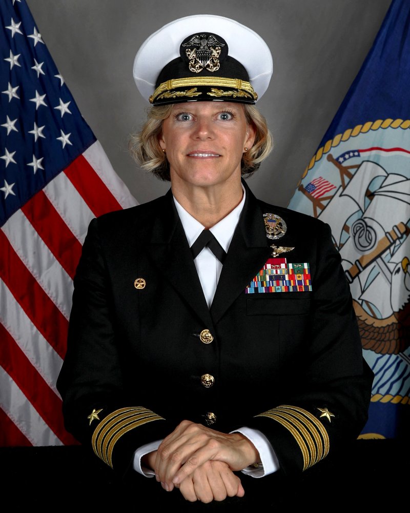 US Navy aircraft carrier deploys for first time under command of female ...