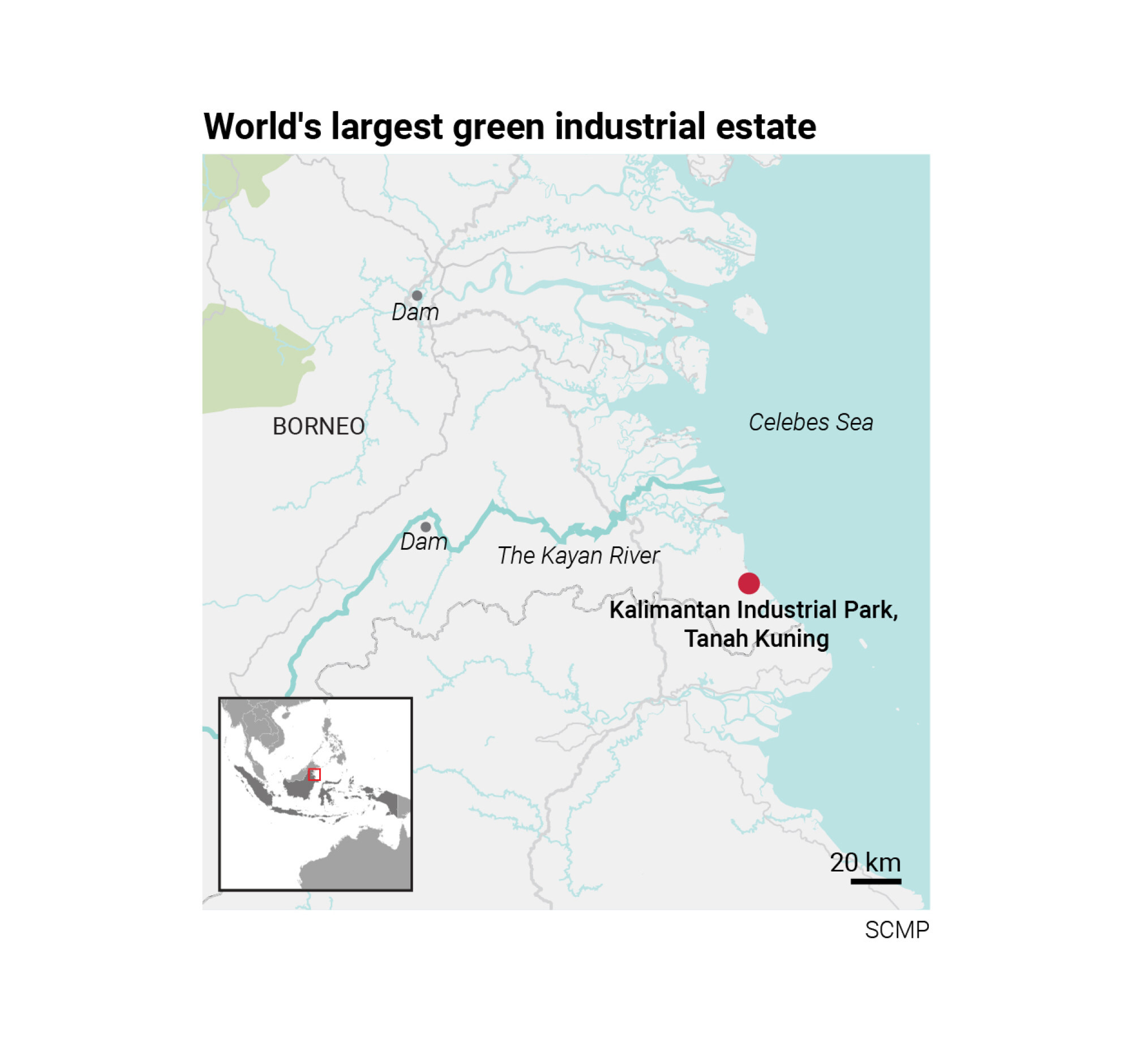 Indonesia’s huge China-backed ‘green’ industrial estate raises ...