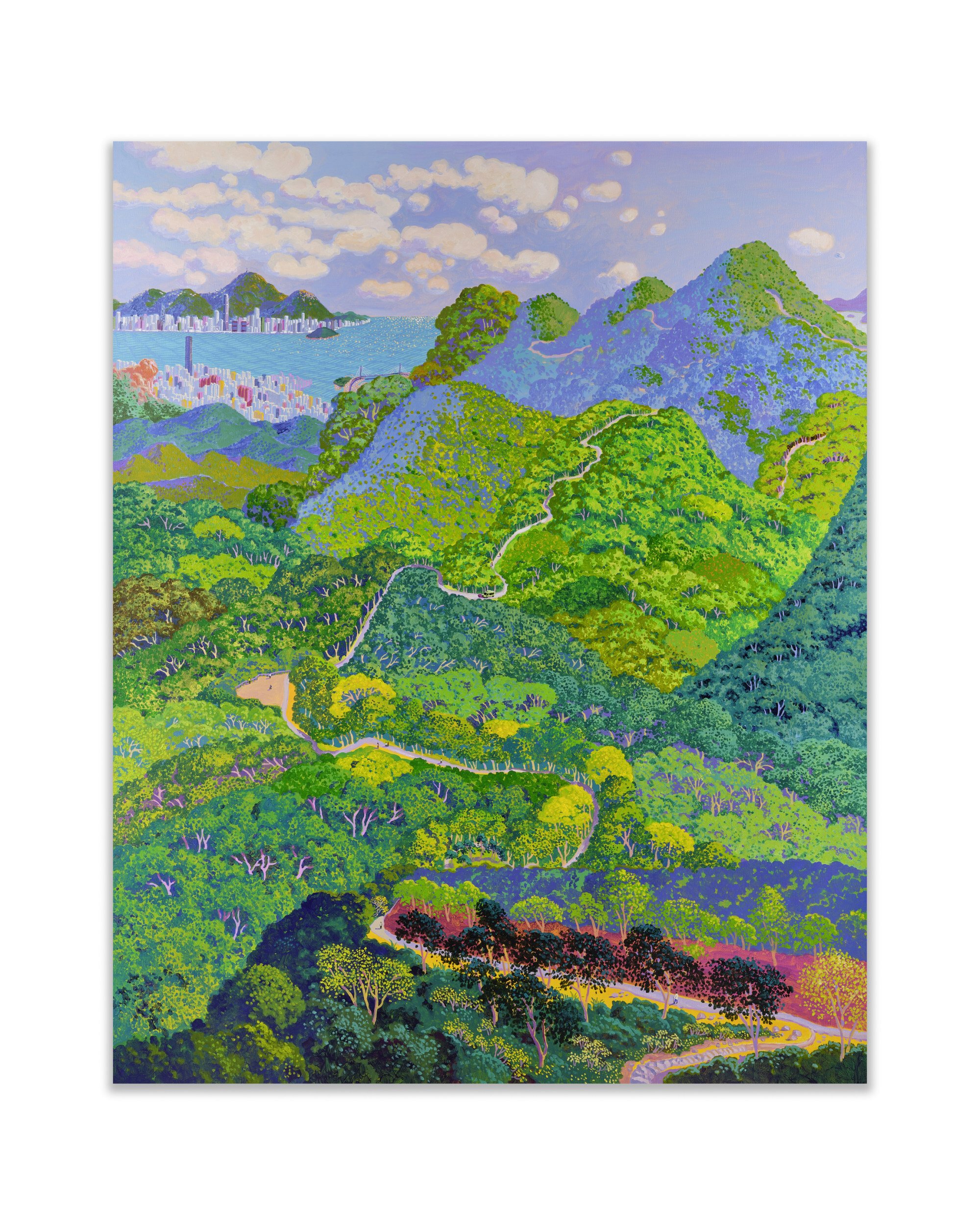 Like a Hong Kong David Hockney, Stephen Wong paints landscapes ...