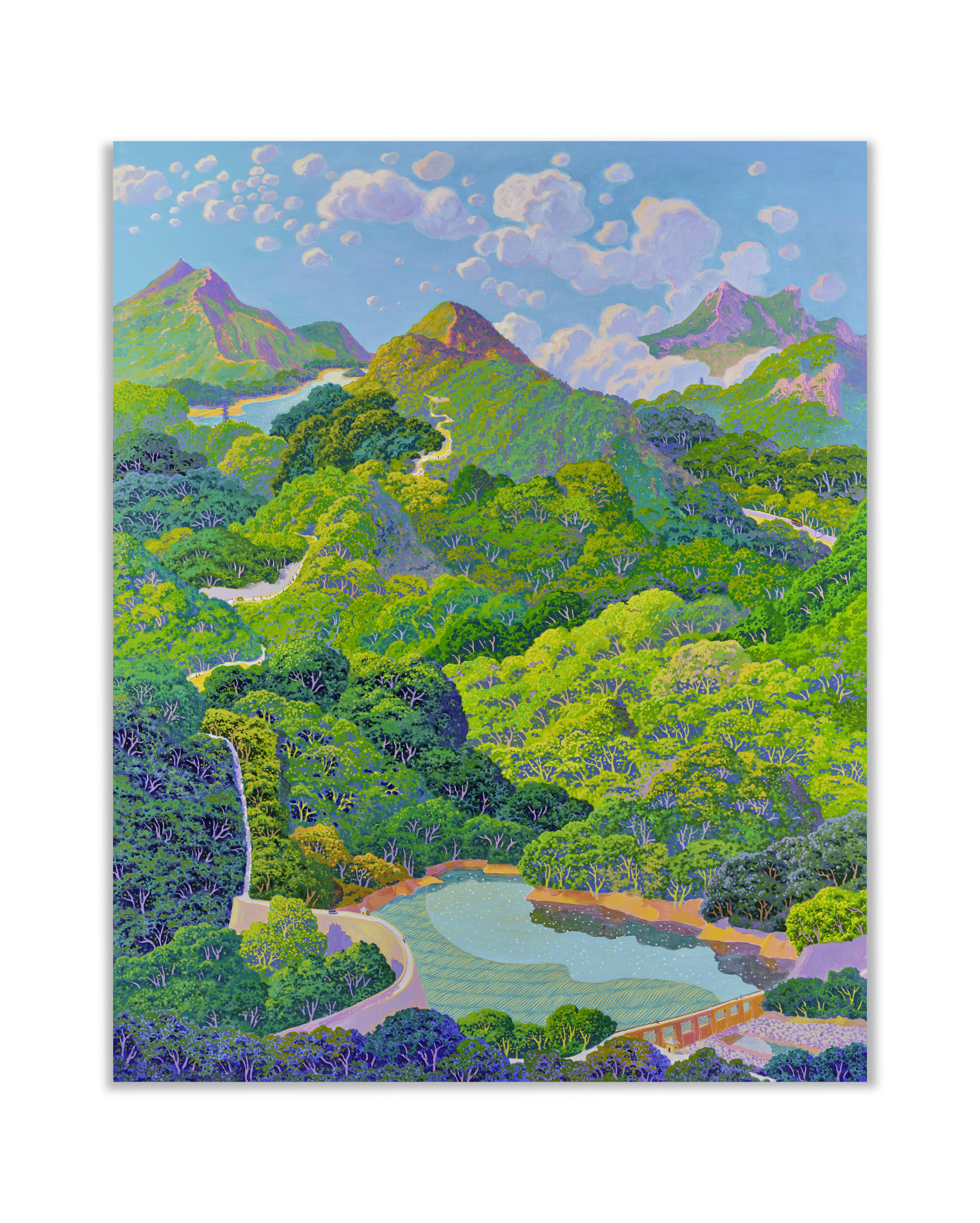 Like a Hong Kong David Hockney, Stephen Wong paints landscapes ...