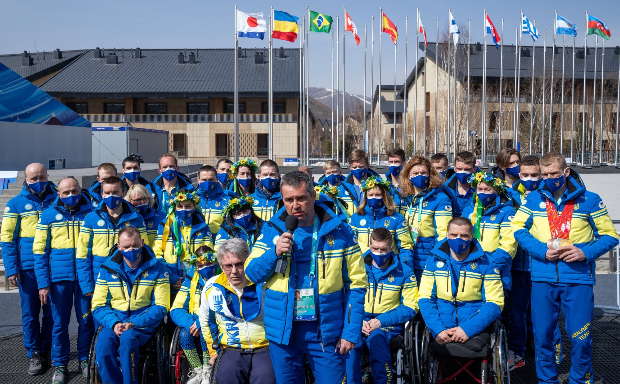 Winter Paralympics: tearful Ukraine team pay tribute to country’s ...