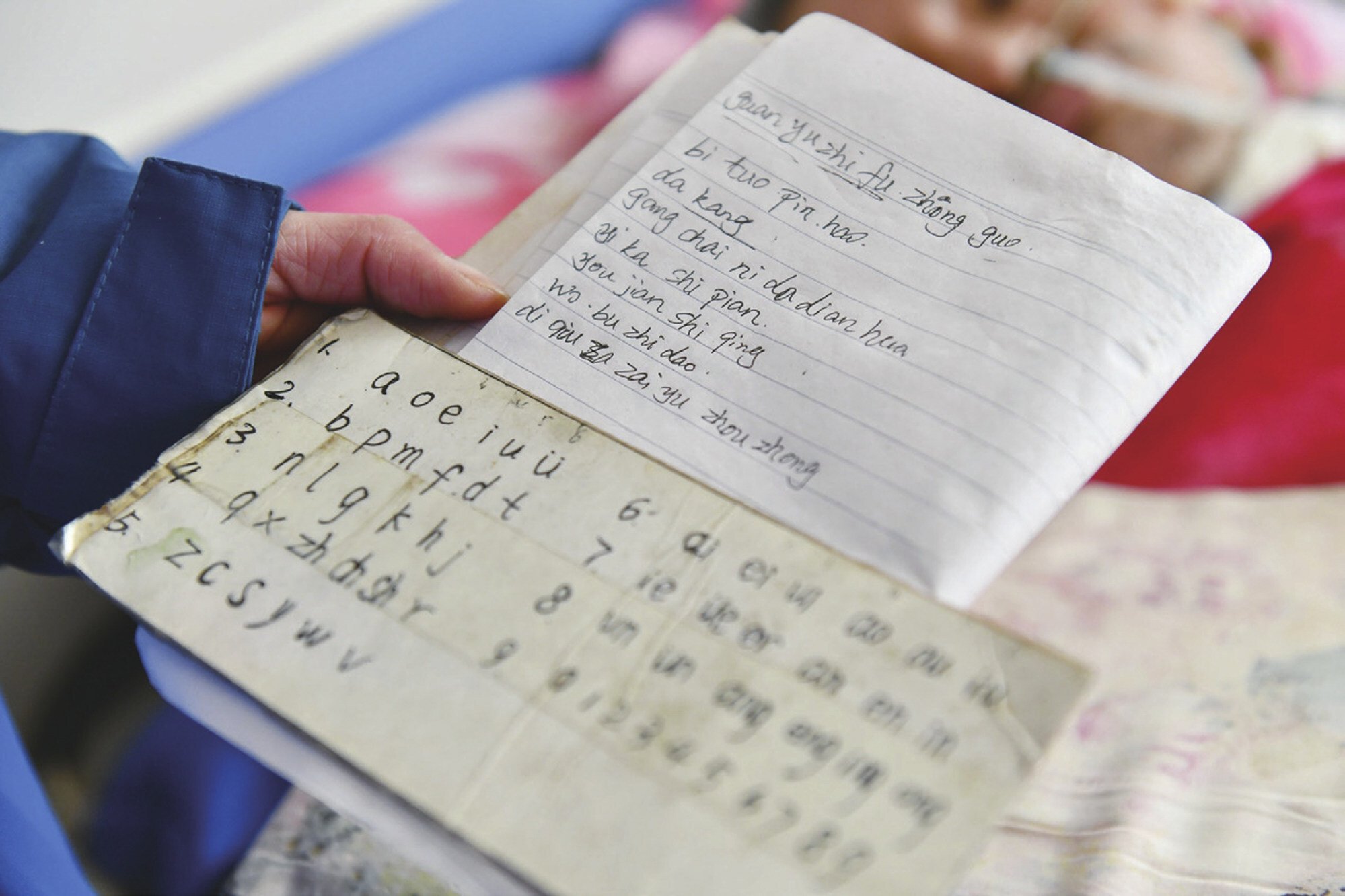 ‘I love you’: wife develops numeral code to communicate with husband ...
