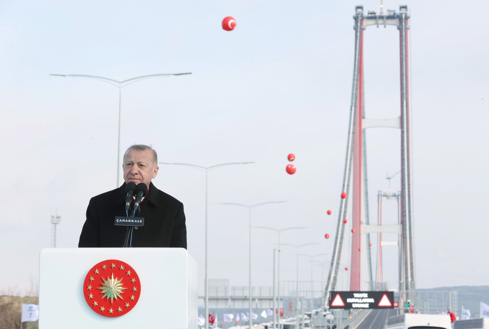 Turkey opens massive suspension bridge linking Europe and Asia | South ...