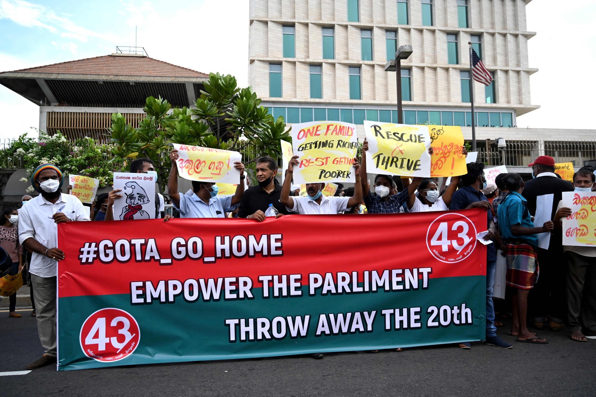 Sri Lanka opposition plan motion to scrap President Rajapaksa’s powers ...