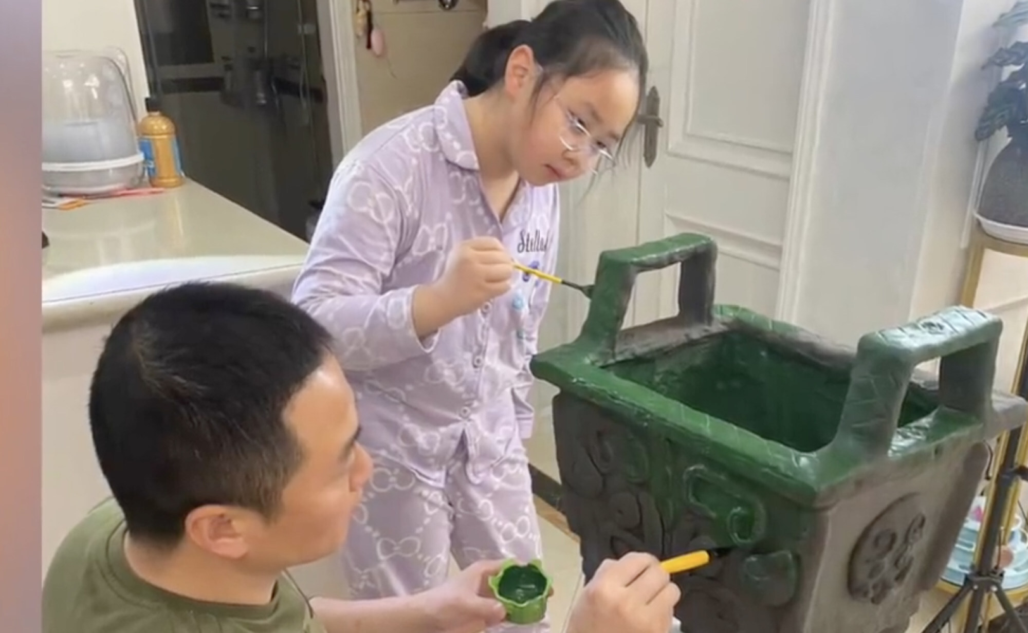 Replicating the past: father-daughter team’s school project using ...