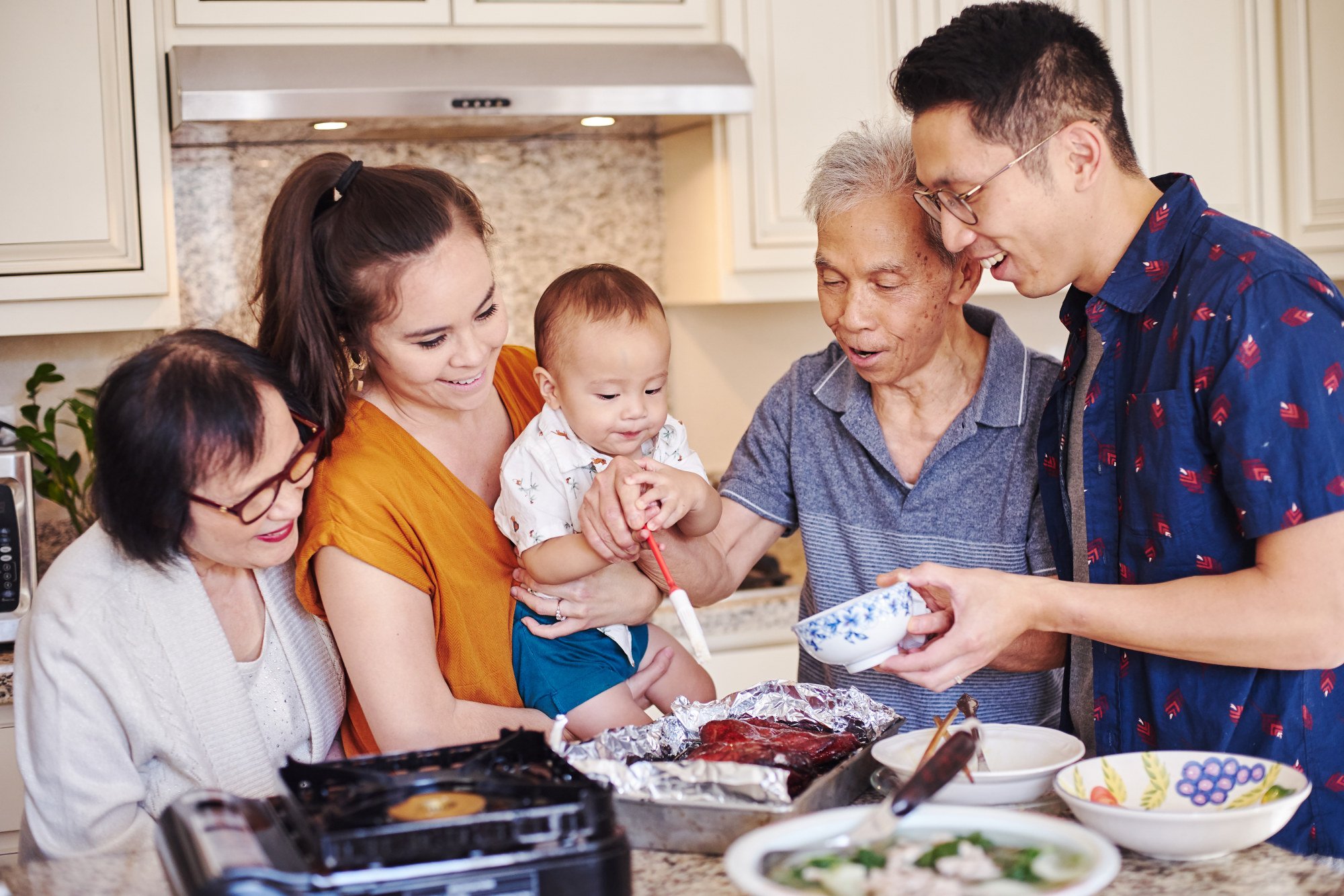 Chinese-American father-son cooks on YouTube channels Made with Lau and ...