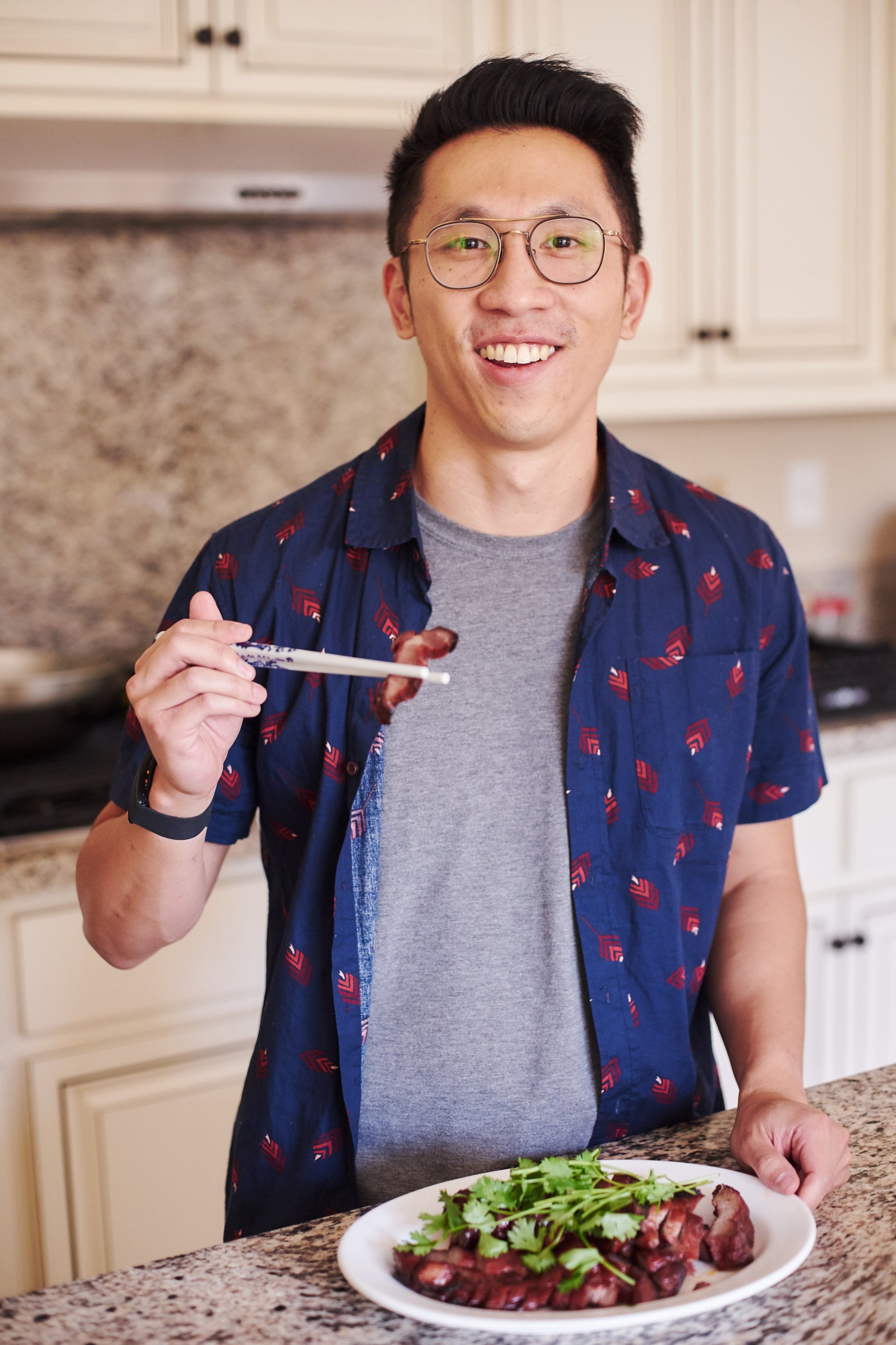 Chinese-American father-son cooks on YouTube channels Made with Lau and ...