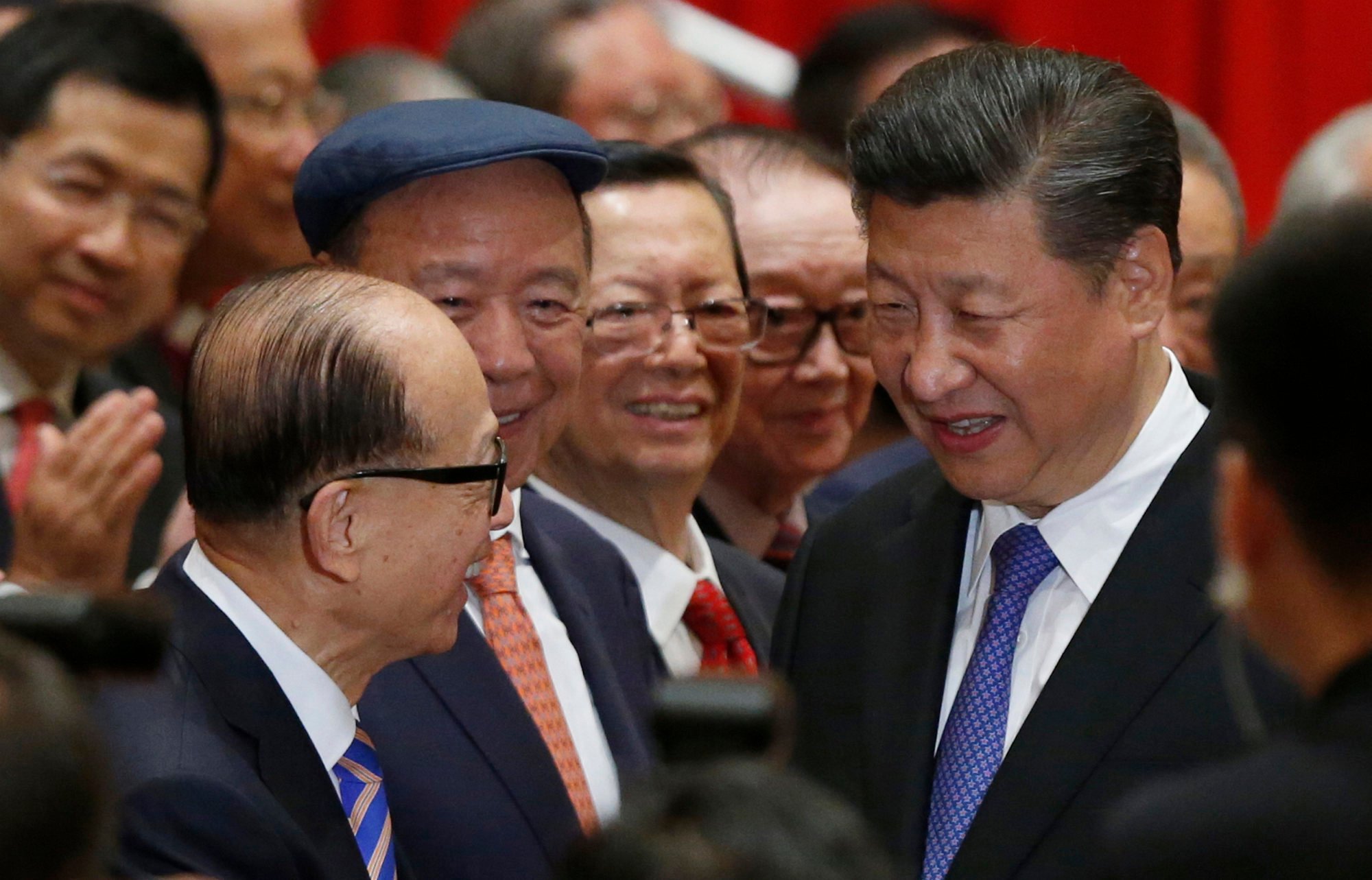 Xi Jinping’s meet-and-greet with Hong Kong’s elite set tongues wagging ...