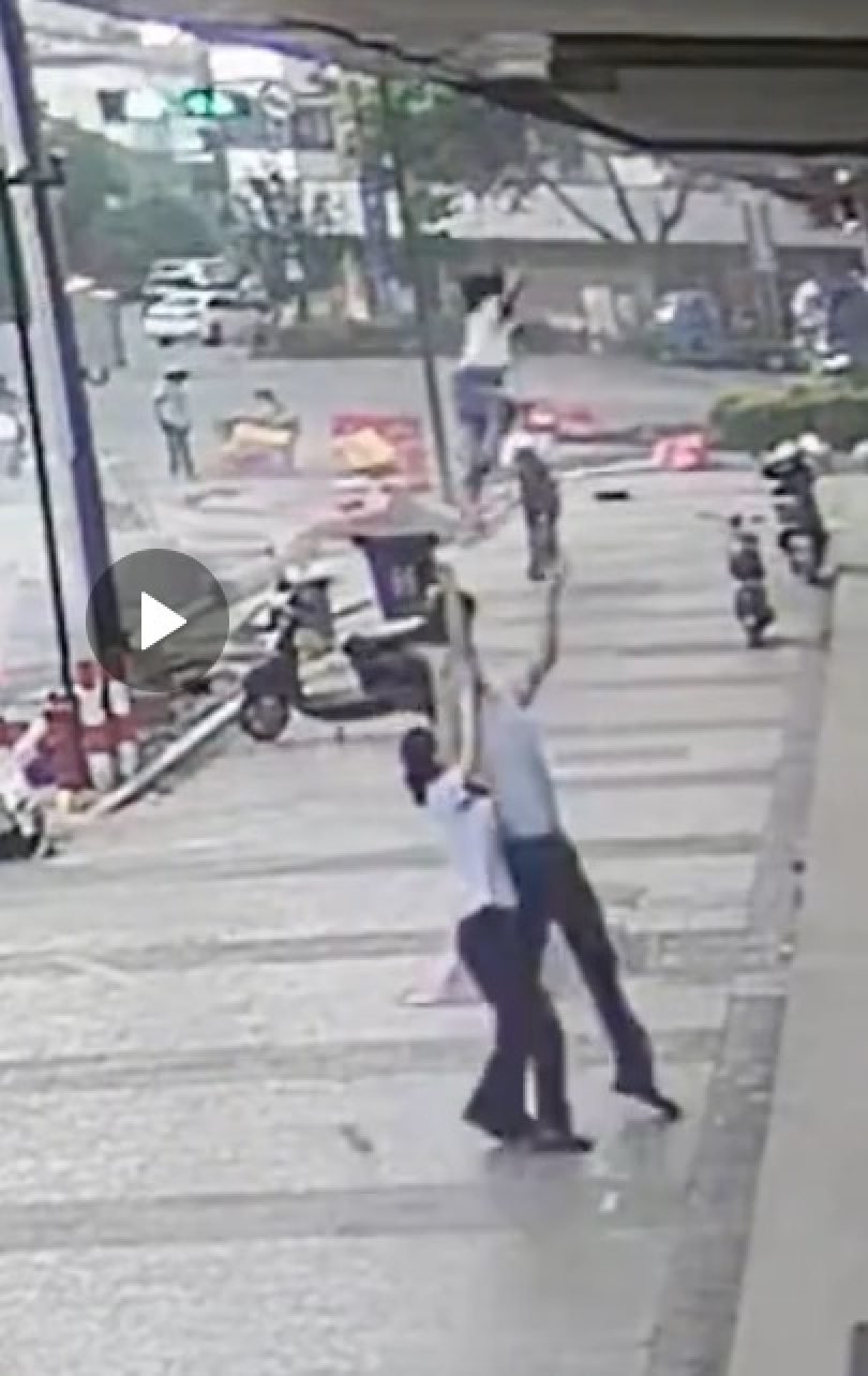 ‘A real superhero’: man praised for catching two-year-old toddler after ...