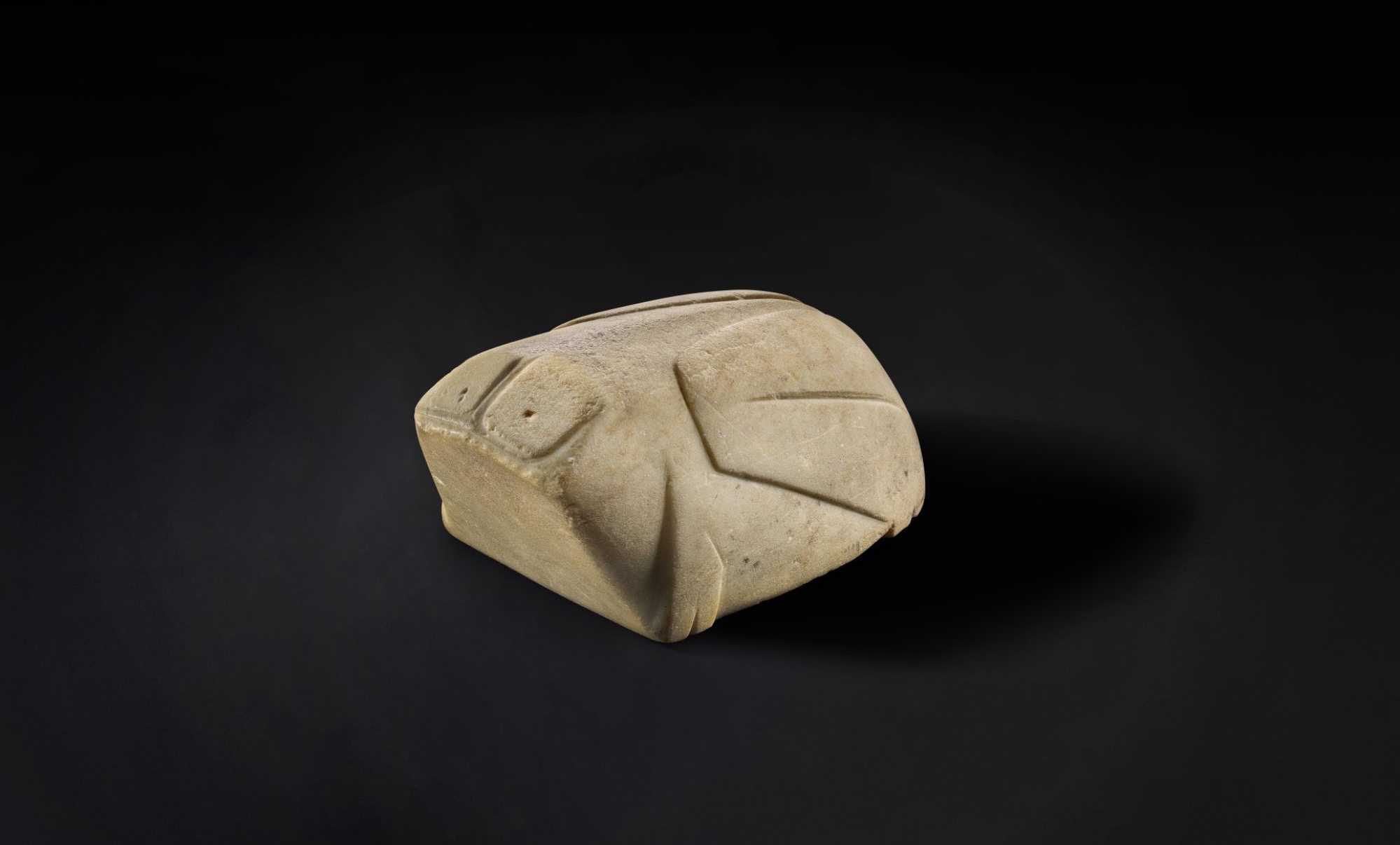 The ancient Chinese world was awash in bronze, but it was a marble frog ...