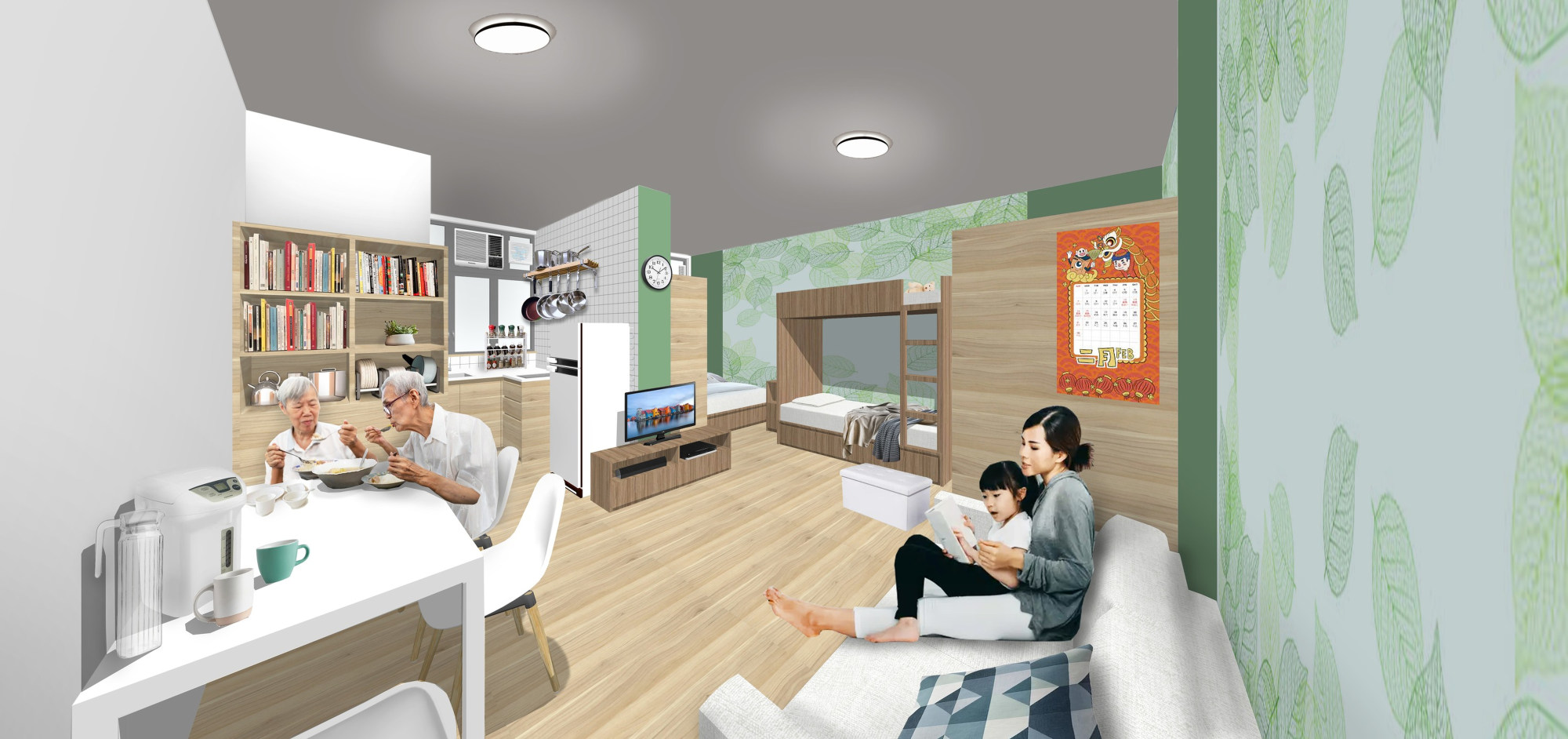 Artist’s impressions of new and improved Hong Kong ‘light public ...