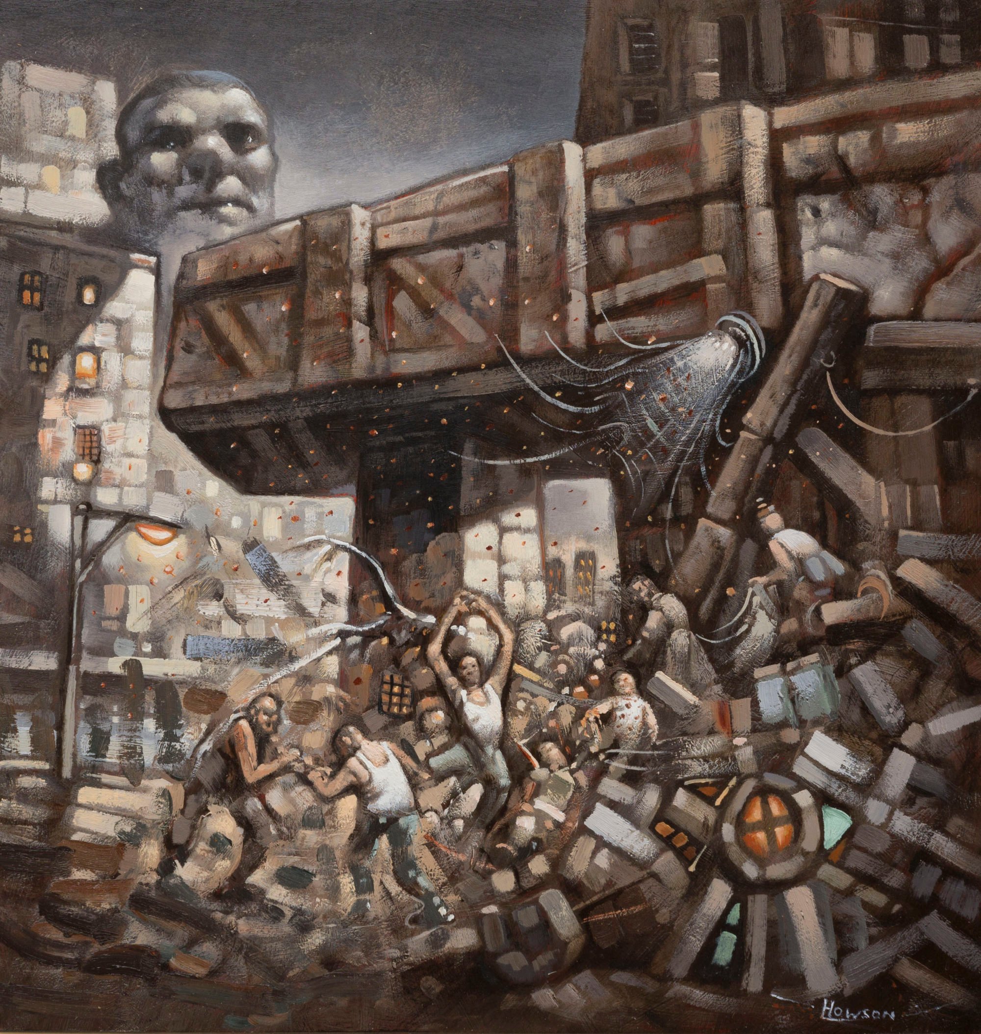 From Bosnian war to his own battle for mental health, Scottish painter ...