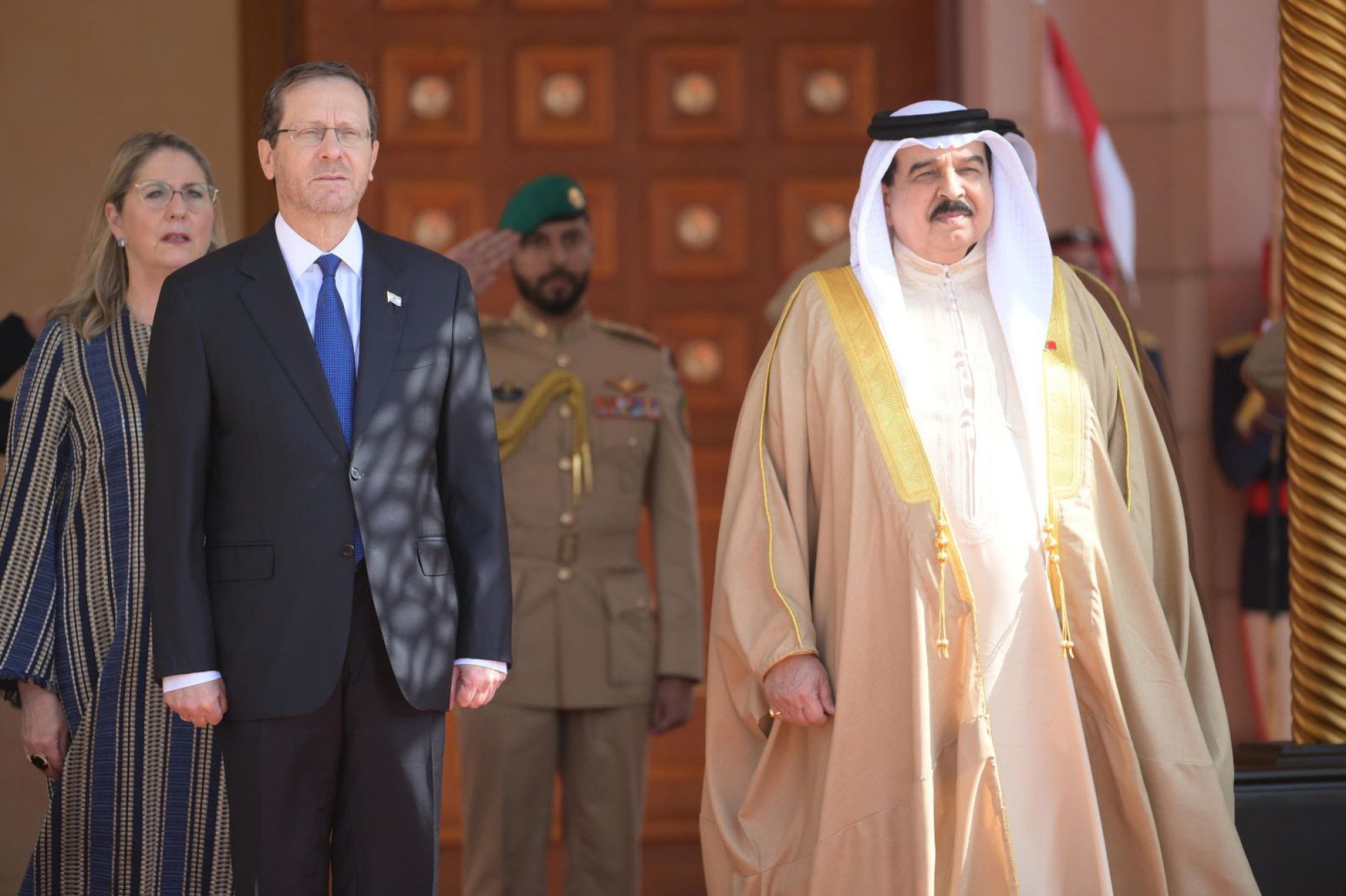Israeli president Isaac Herzog touts business ties on first Bahrain ...