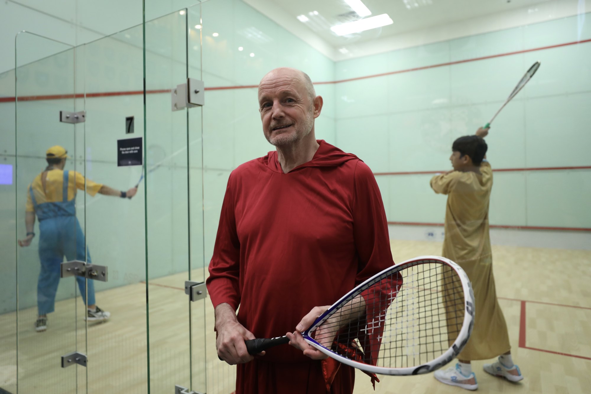 Operation Santa Claus: Hong Kong squash tournament a hit with costumed ...