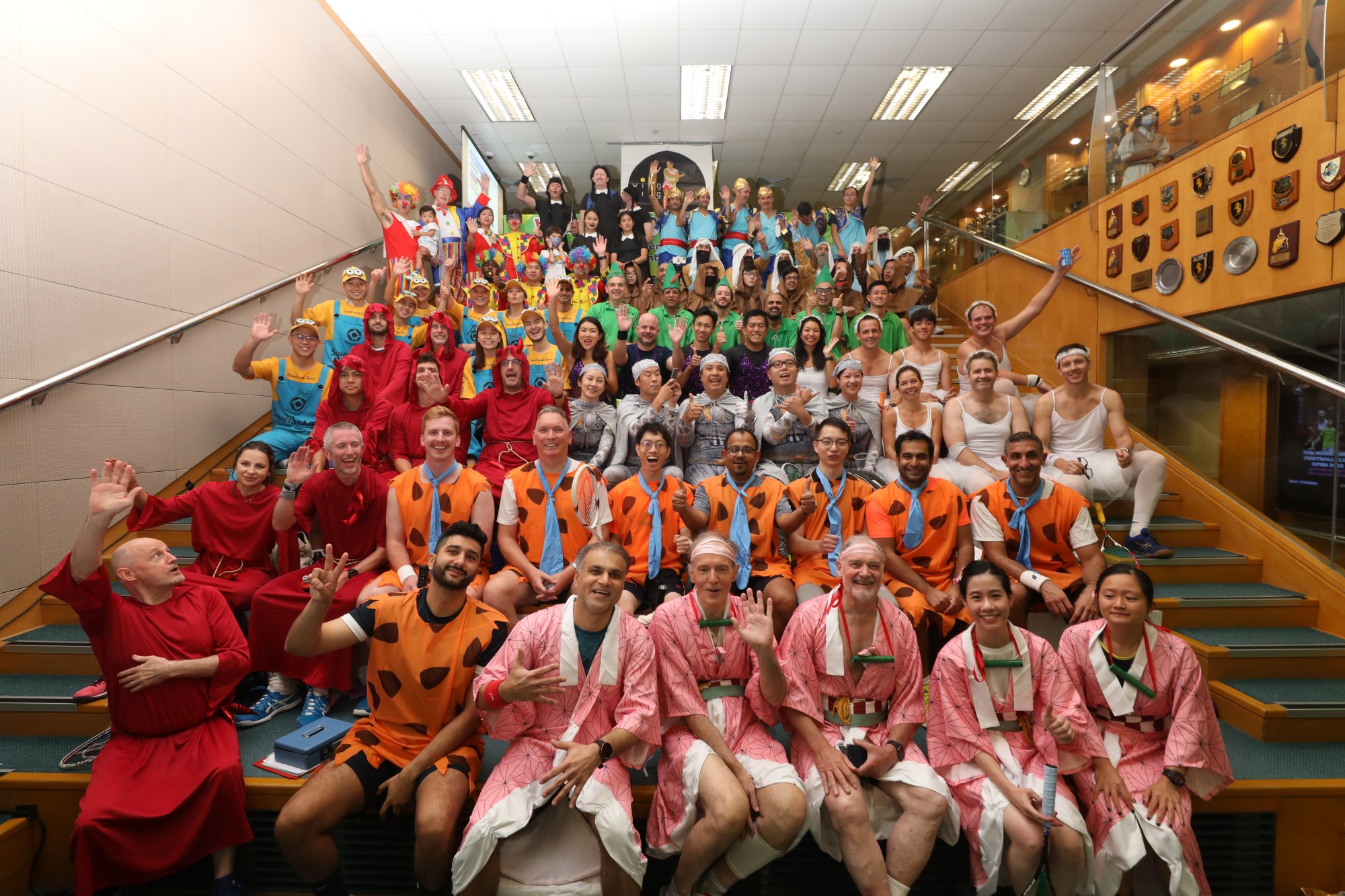 Operation Santa Claus: Hong Kong squash tournament a hit with costumed ...