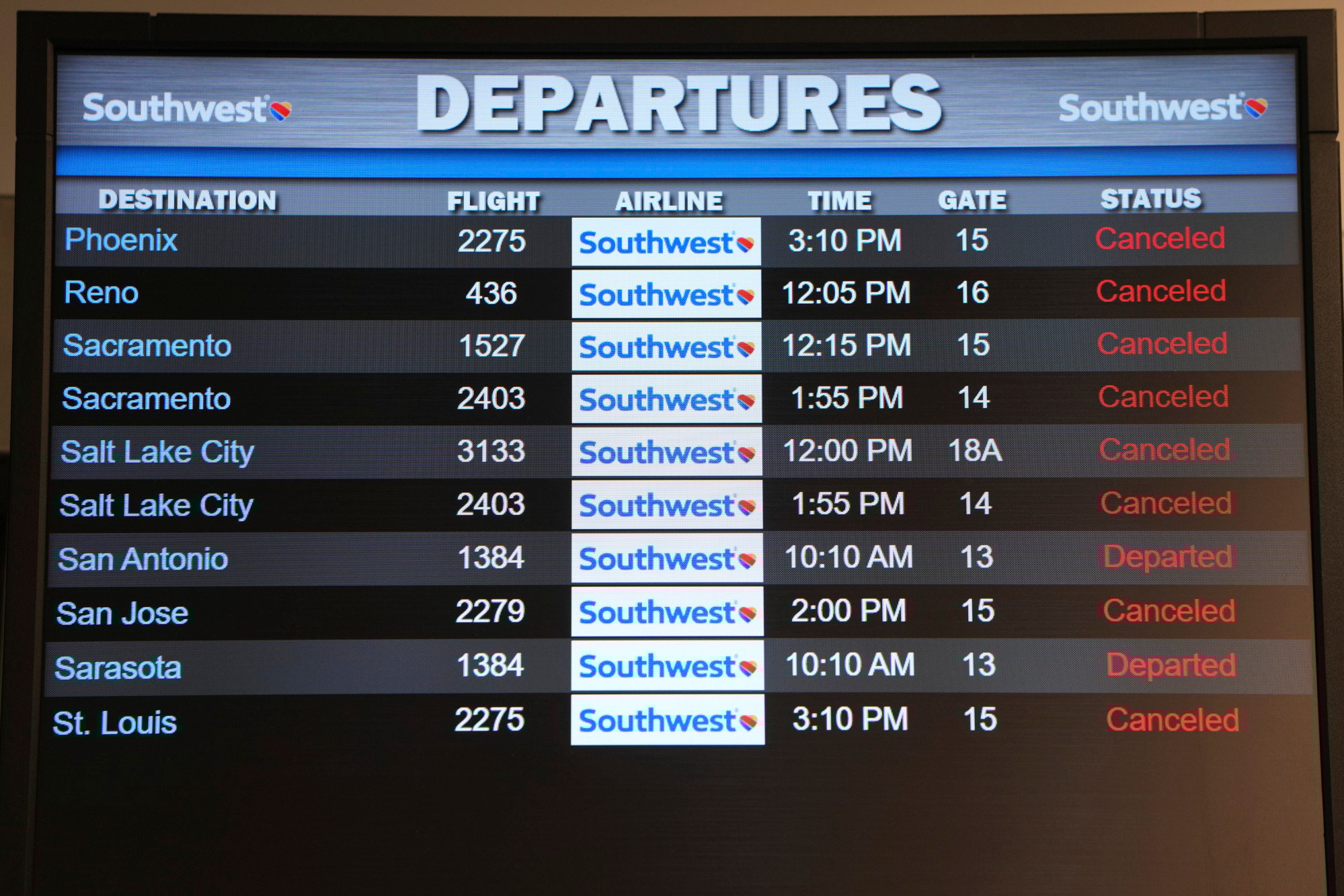 ‘Complete meltdown’: Southwest Airlines faces storm of criticism over ...