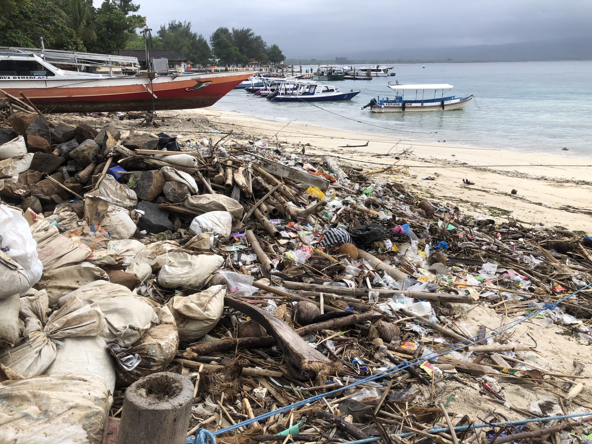 Pummelled Indonesian resort island between Bali and Lombok has more misery piled on its tourism ...