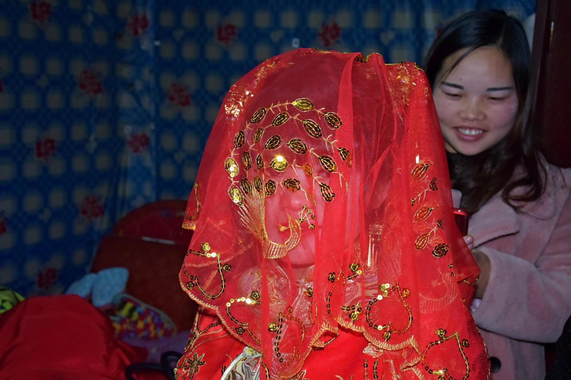 ‘Hone her good temper’: bride in China forced to sit still for 5 hours ...