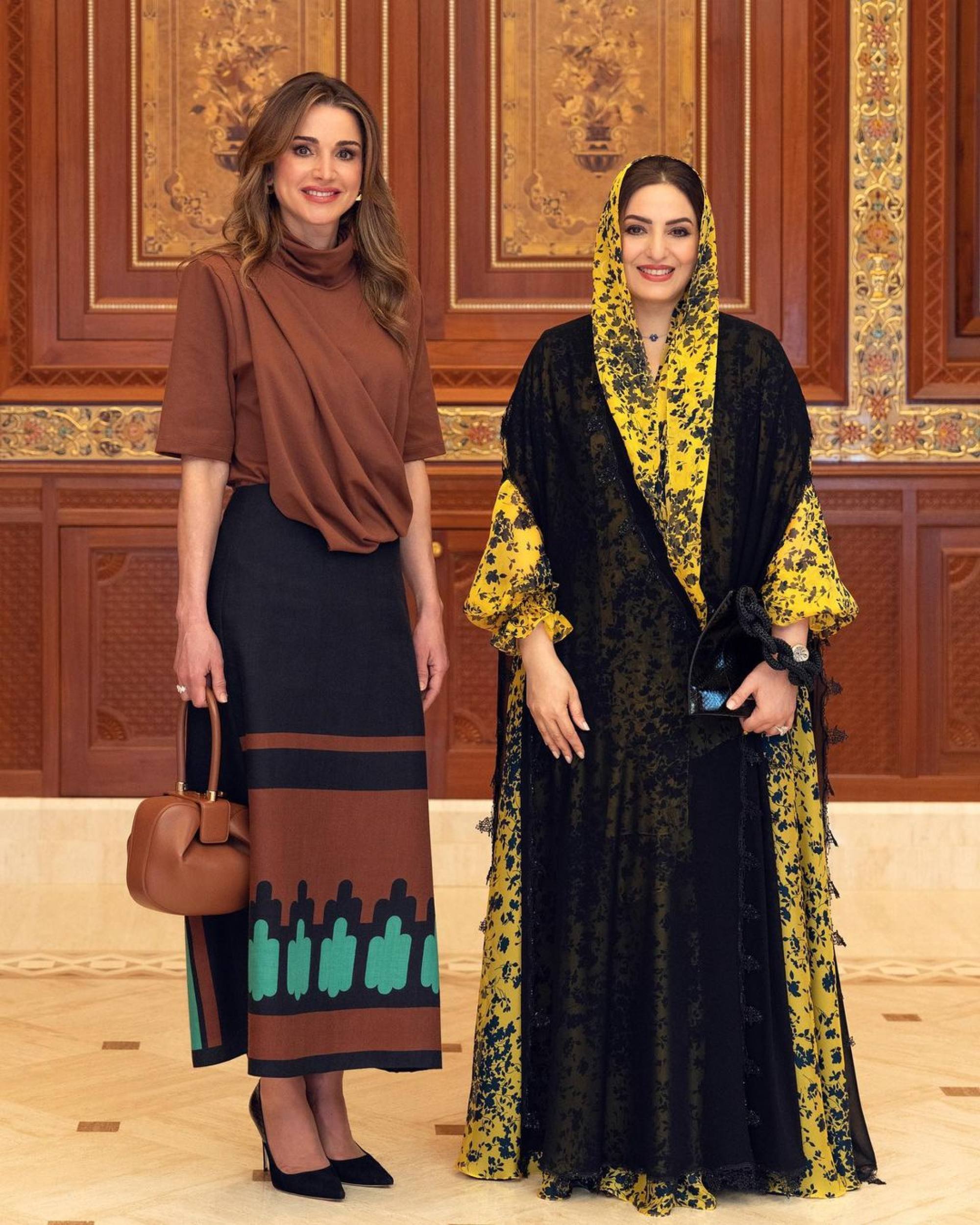 5 times Queen Rania twinned with other fashion savvy royals, from ...