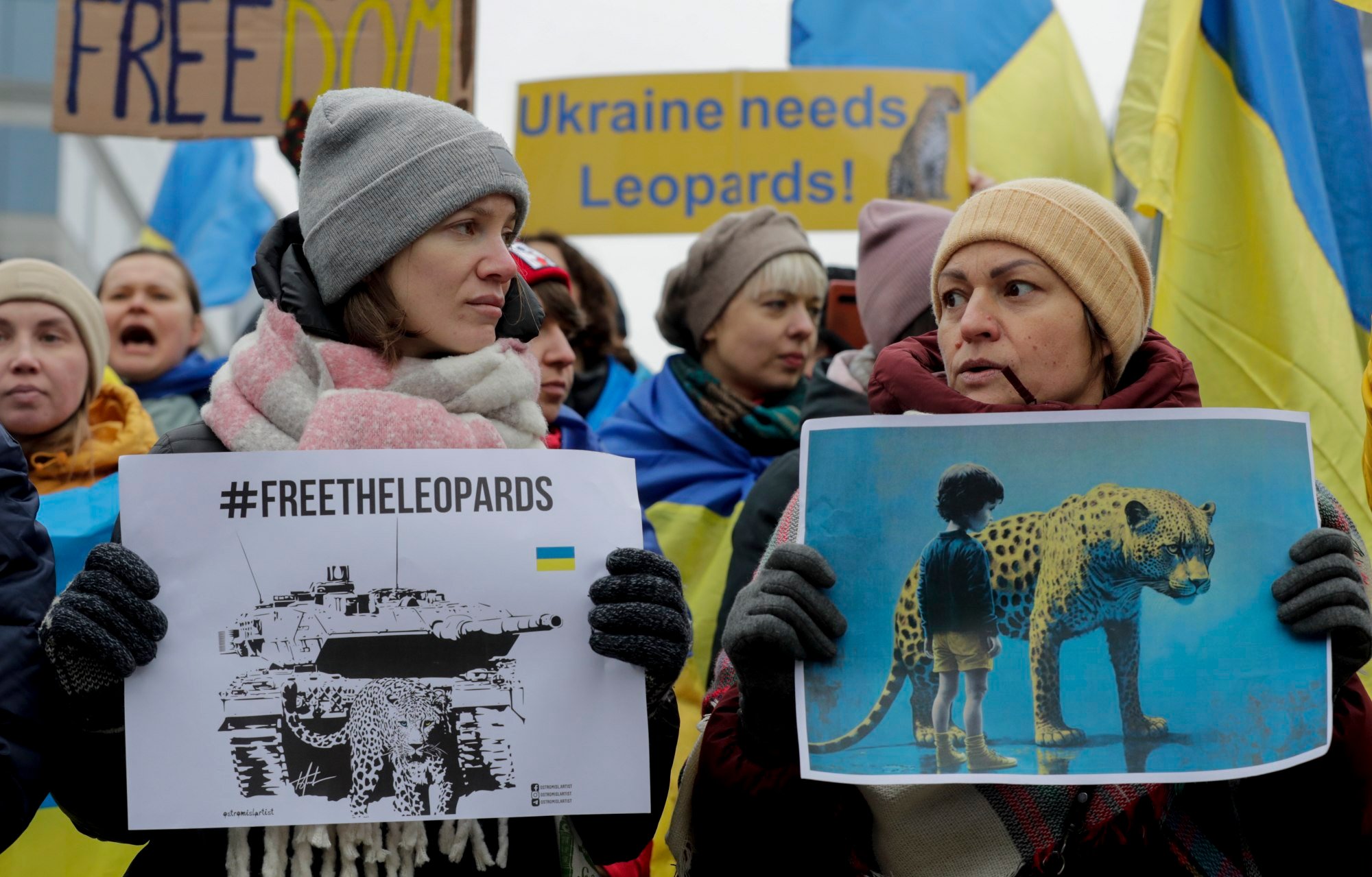 Ukraine vows to tackle corruption scandal, as allies jostle over tanks ...