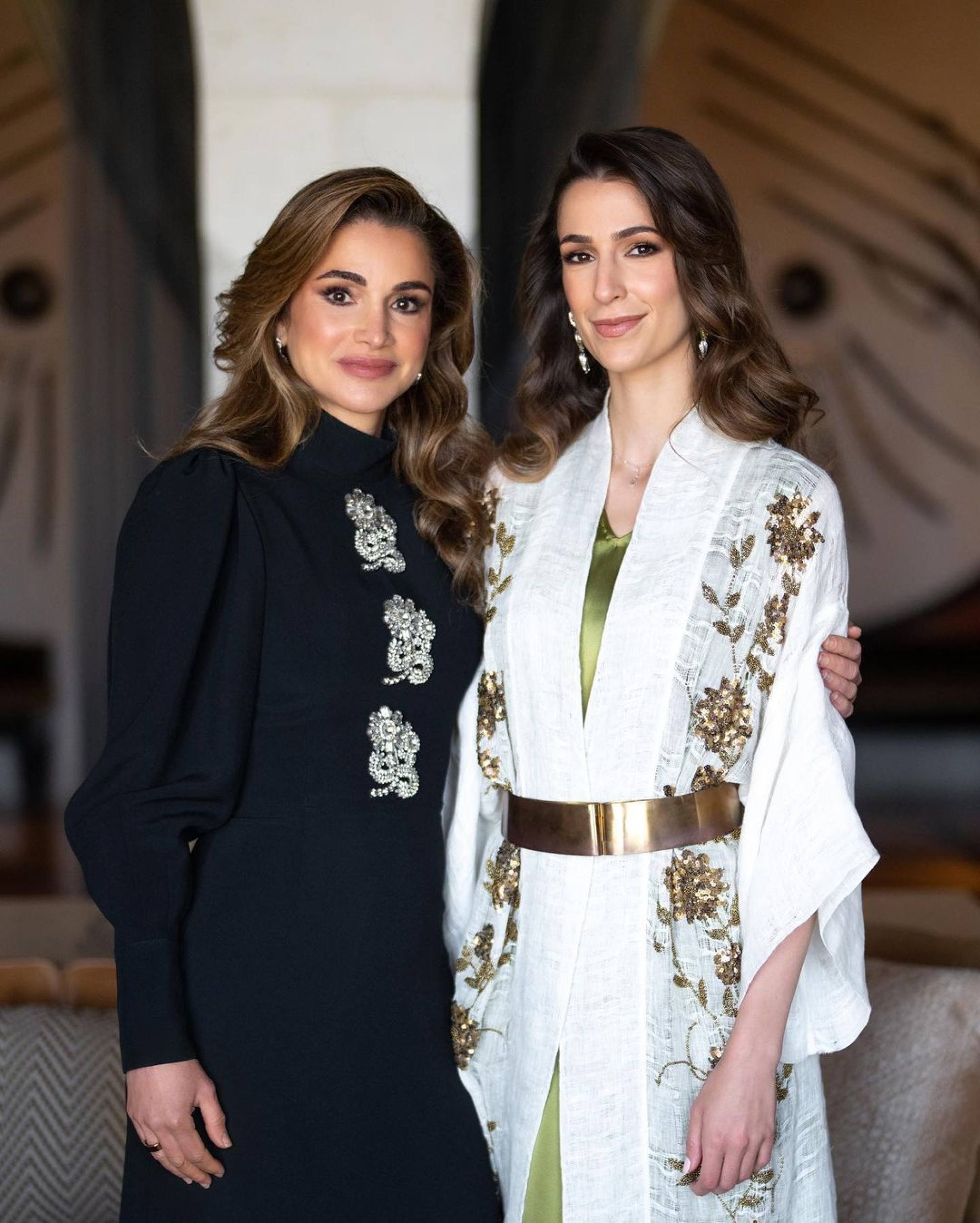 7 times Queen Rania of Jordan style twinned with celebrities, from ...