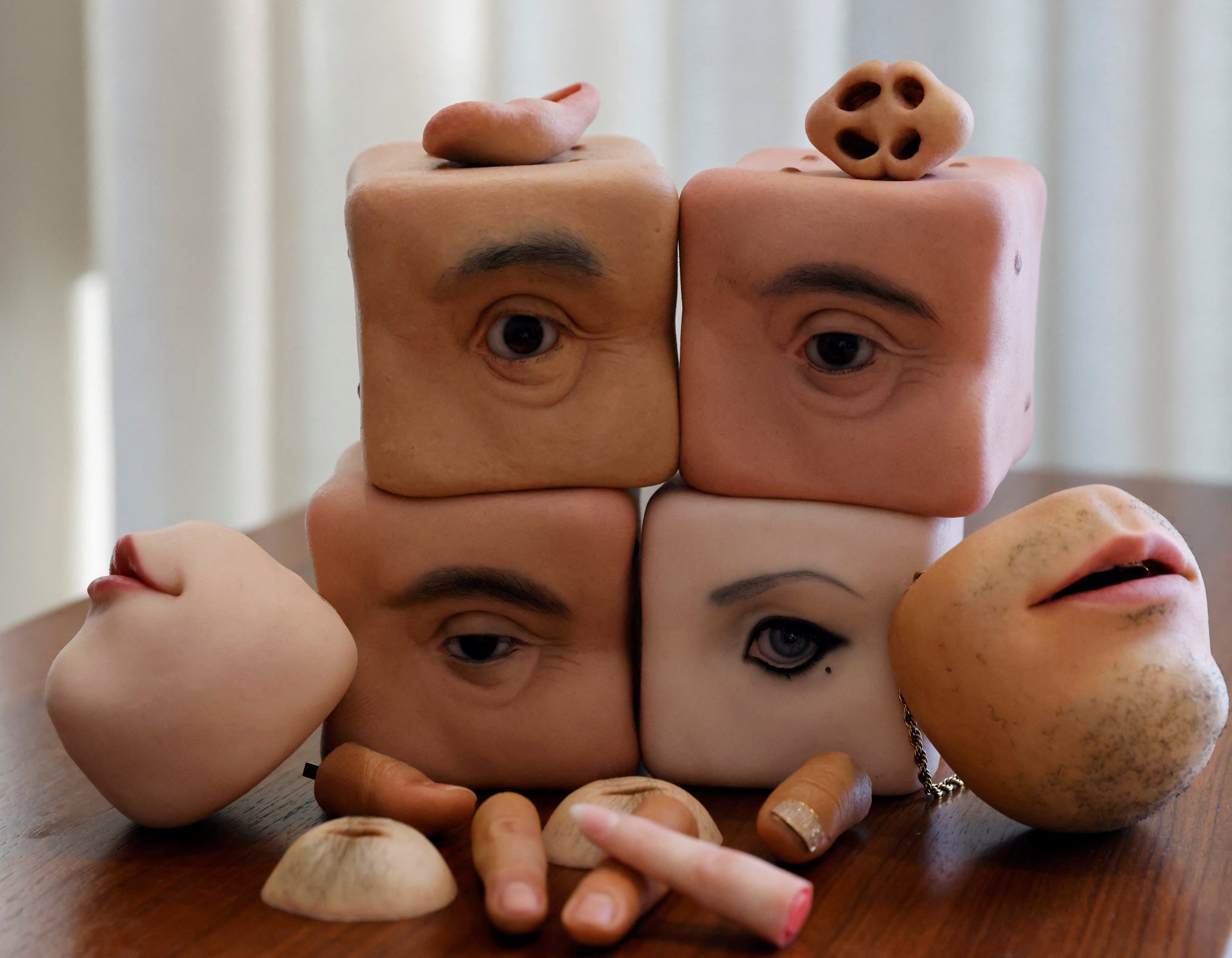 Japan DJ’s ‘gross but cool’ flesh-like accessories turn heads in Tokyo ...