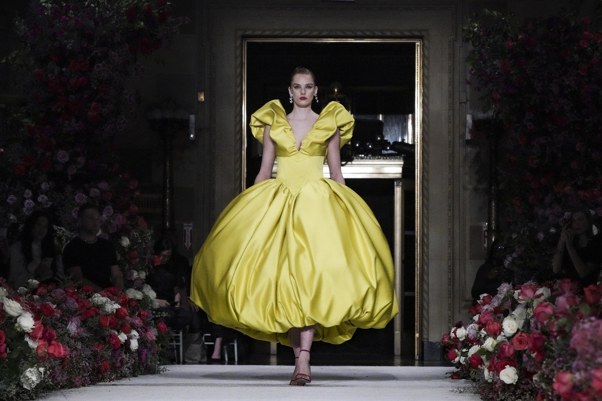 New York Fashion Week 2023: Christian Siriano’s rosy runway inspired by ...