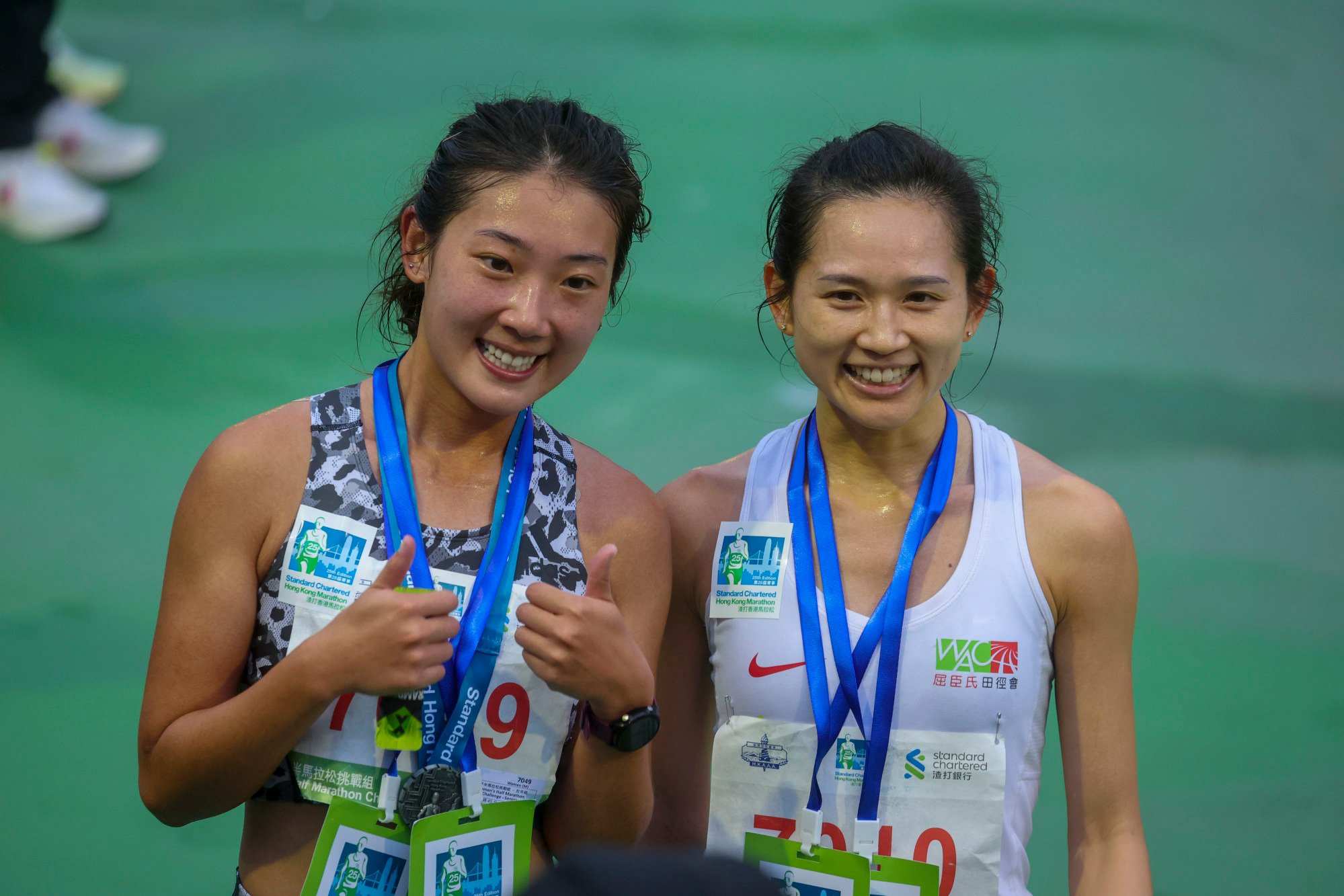 Hong Kong Marathon 2023: day of celebration for happy couple as they ...