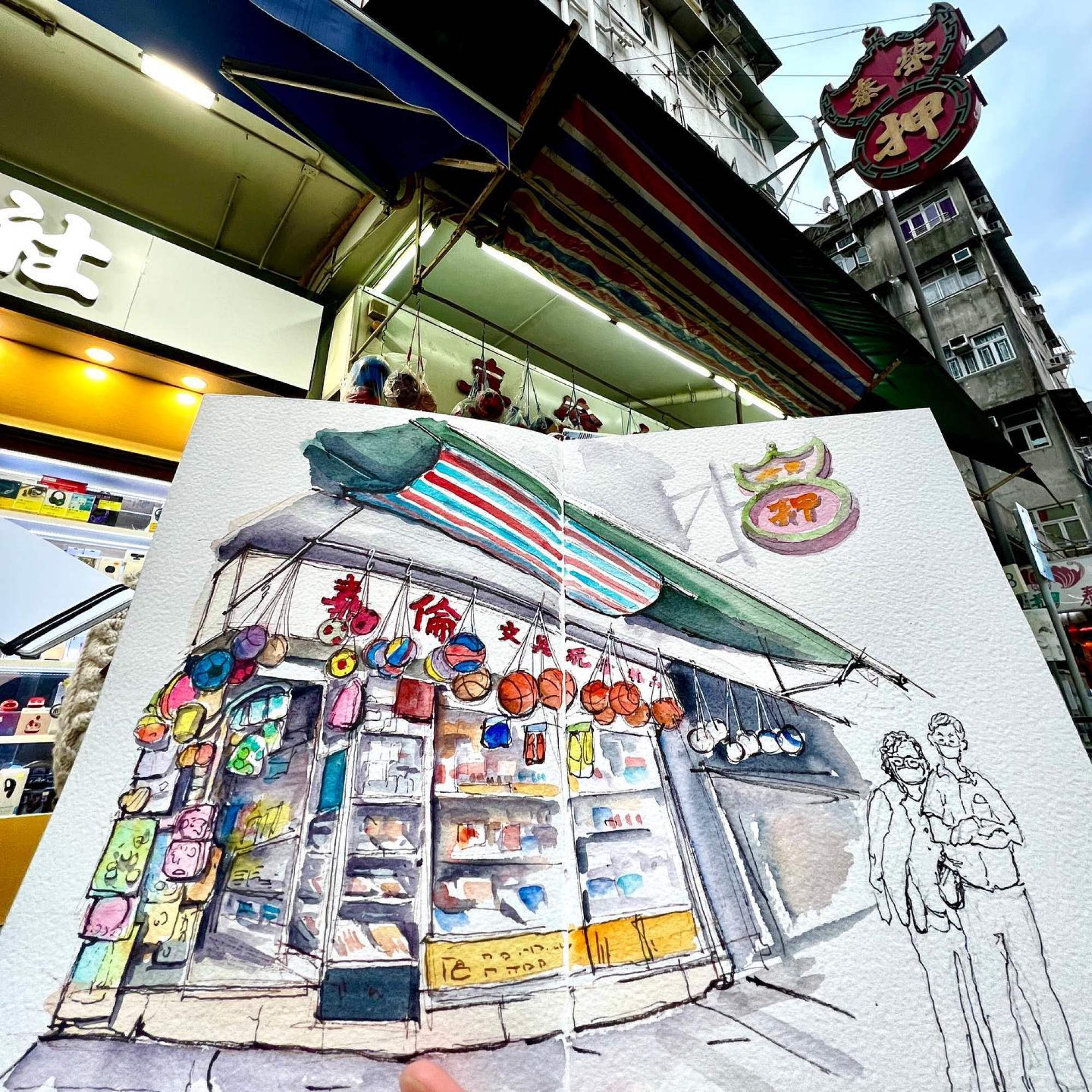 Sketching a city: drawing devotion drives Hong Kong artist to catalogue ...