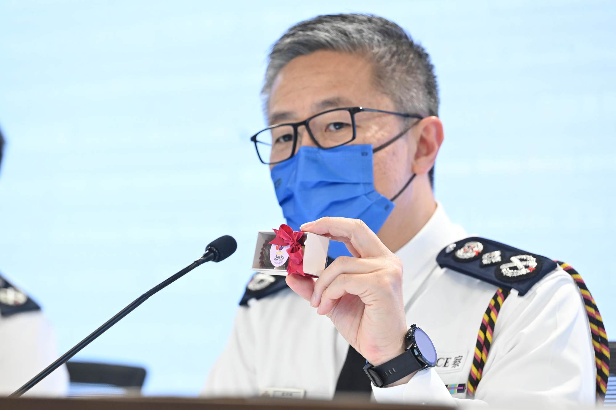 Chocolate crime squad: Hong Kong police confect a new weapon in war ...