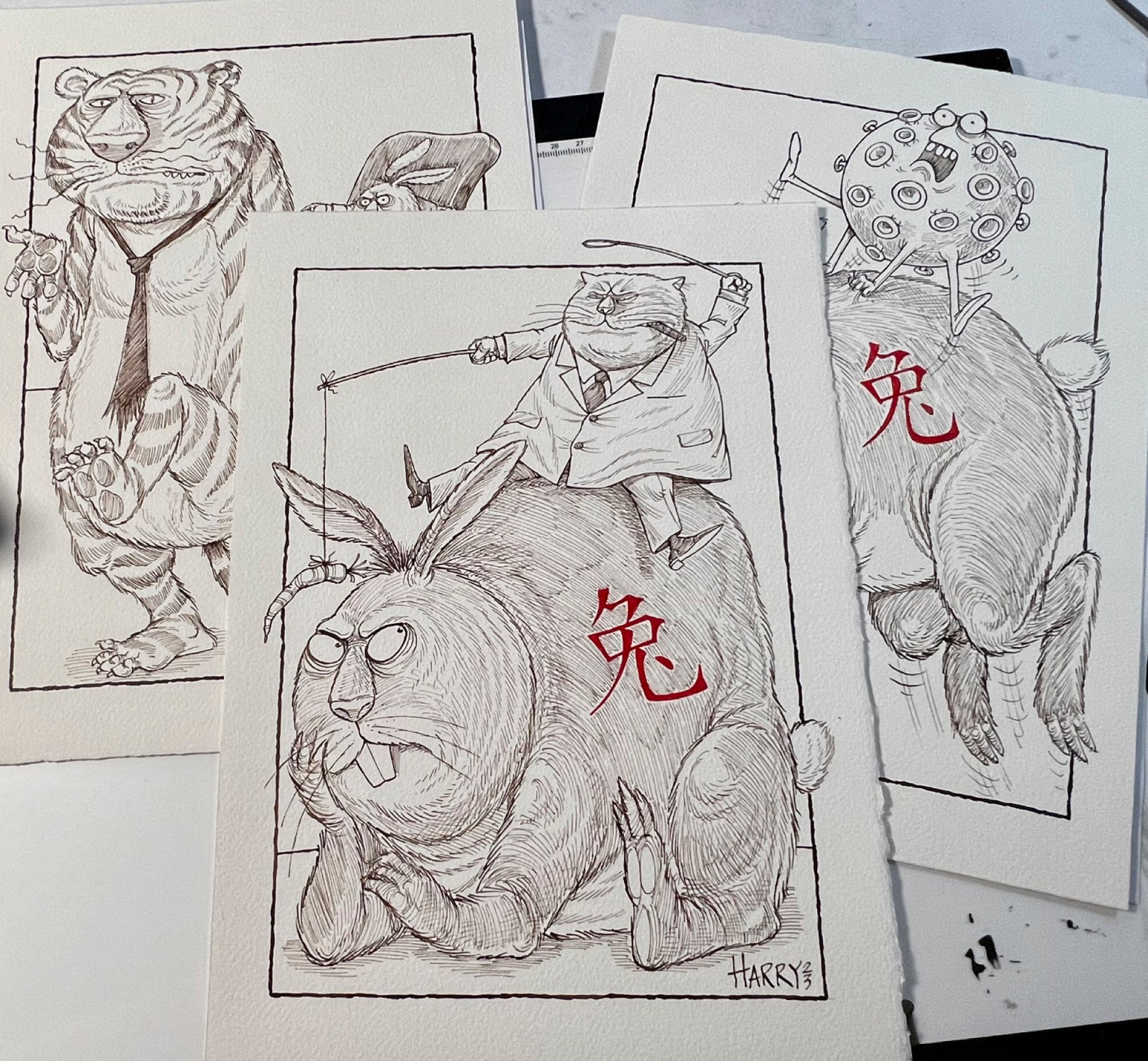 ‘I’m ready to move on’: in illustrations for auction, Post cartoonist ...