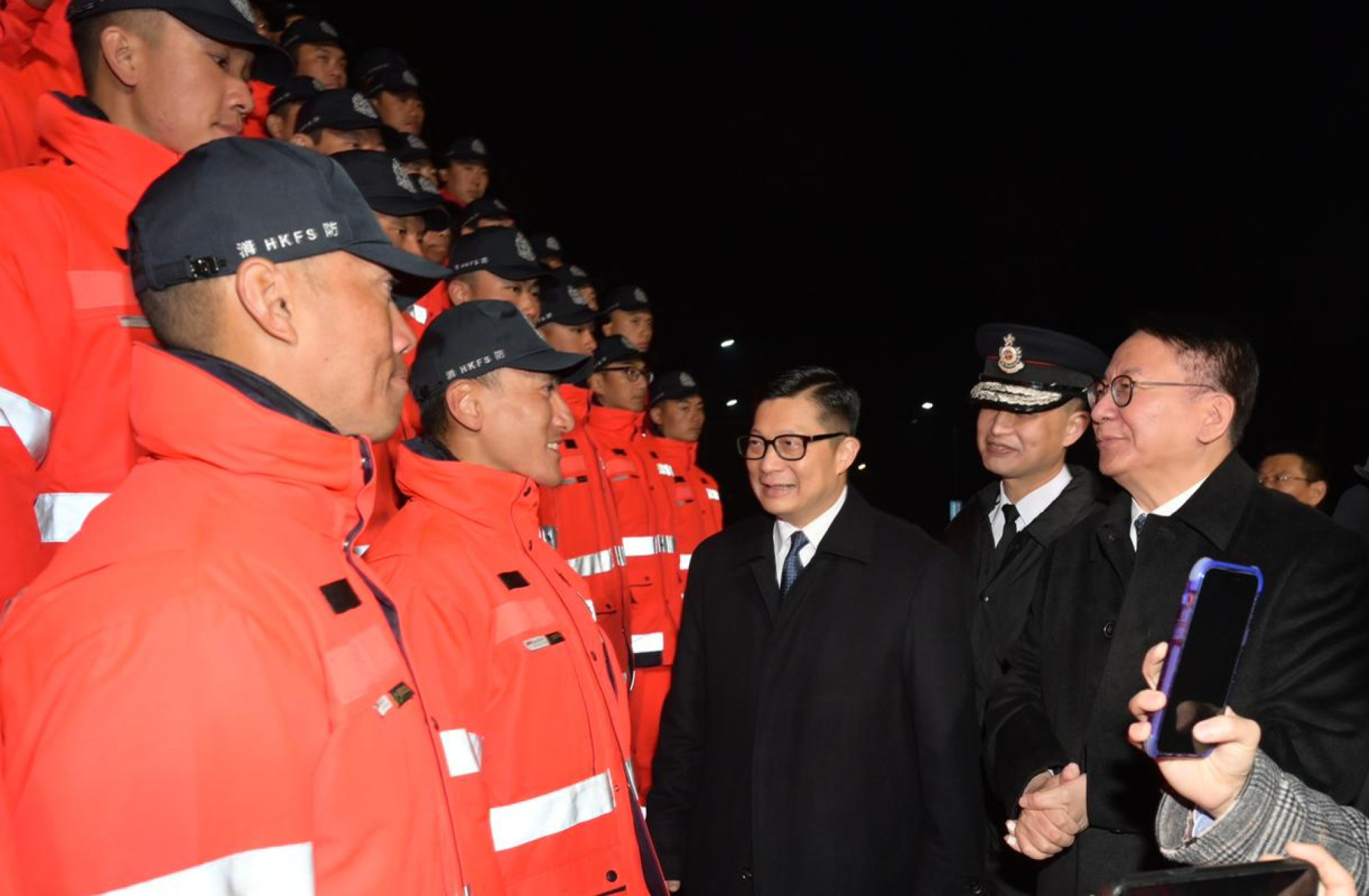 Hong Kong rescue team given hero’s welcome led by Chief Executive after ...