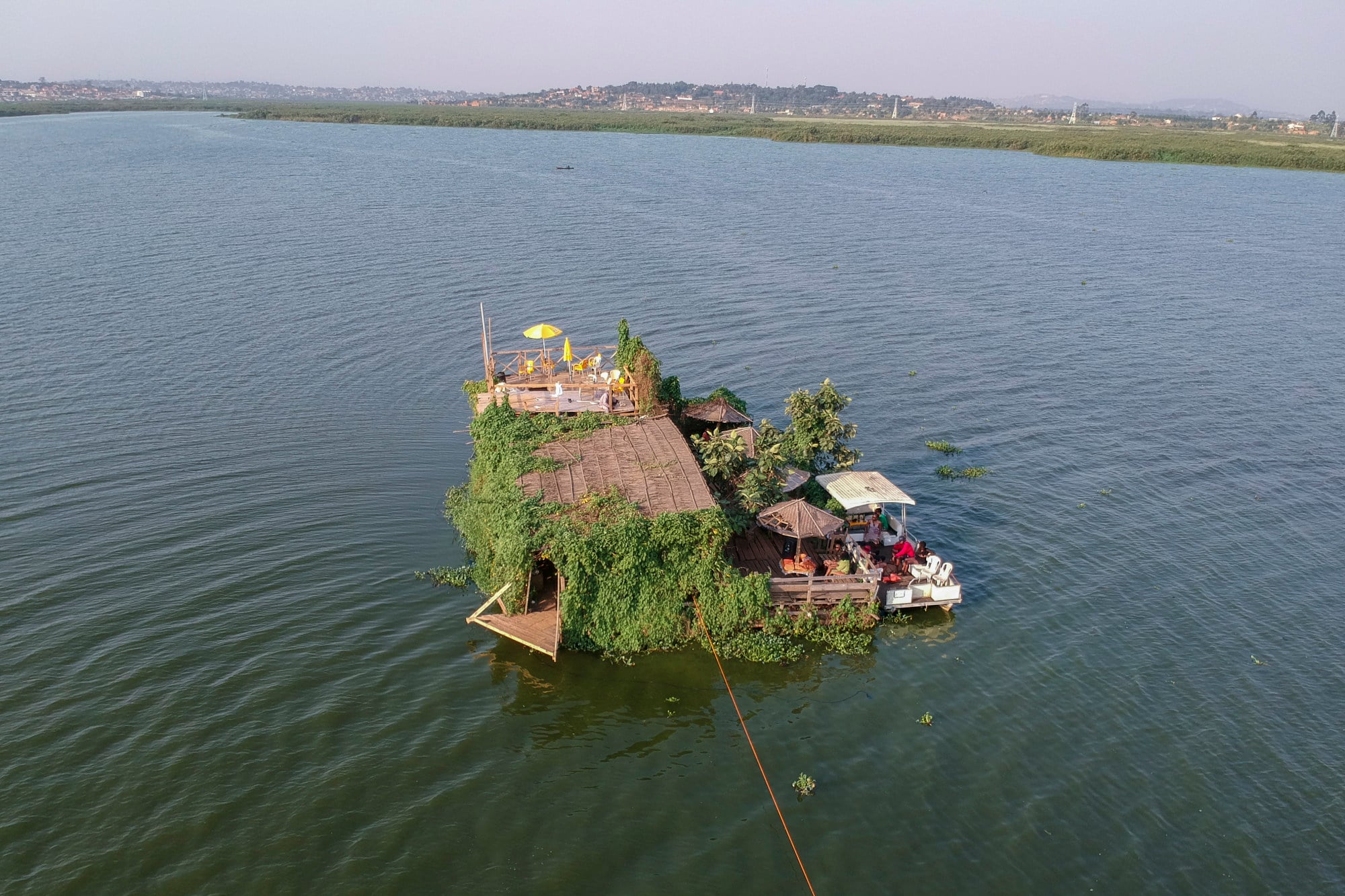 Ugandan makes tourist boat recycling Lake Victoria litter | South China ...