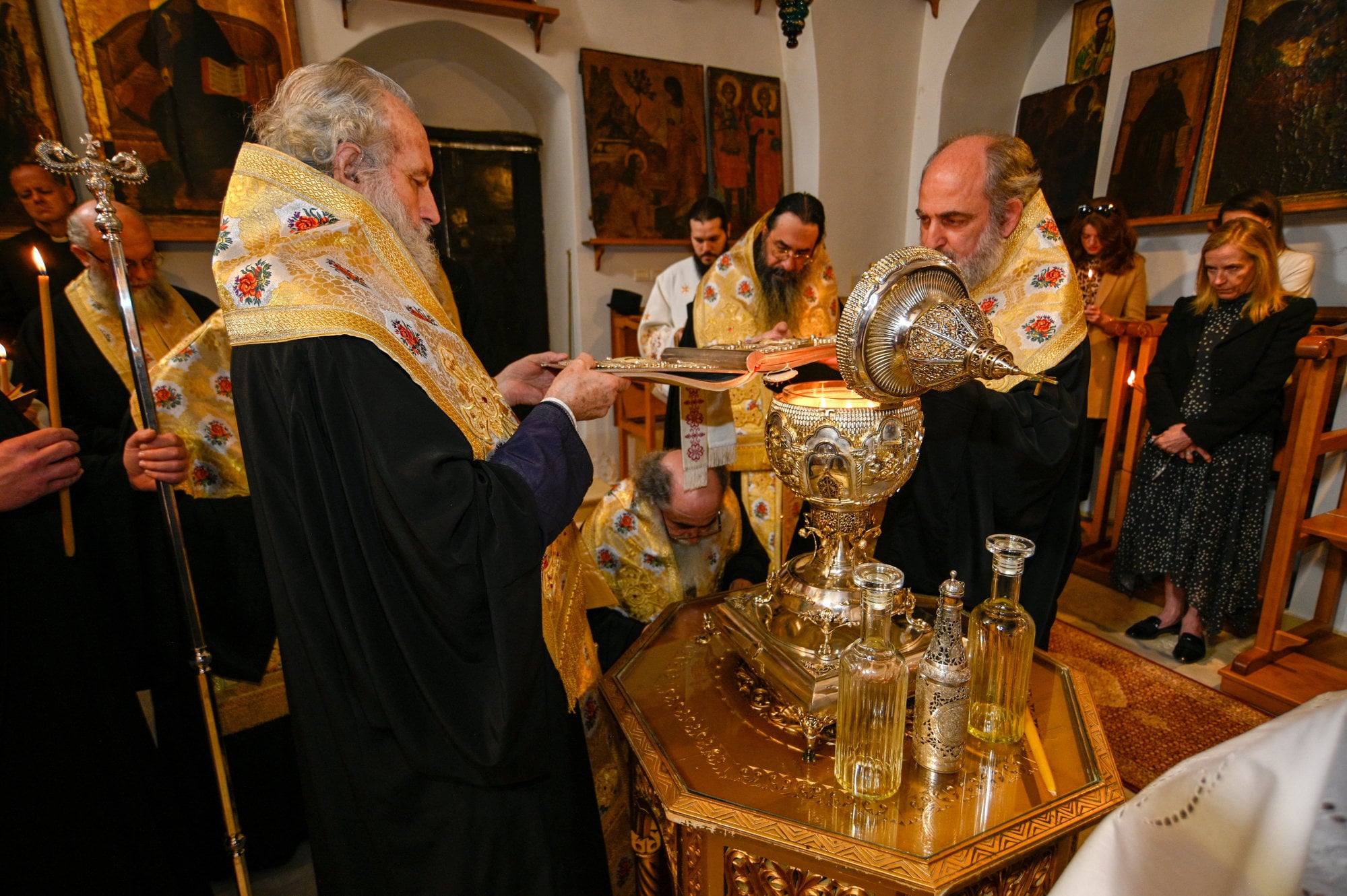 Coronation oil for Britain’s King Charles consecrated in Jerusalem ...