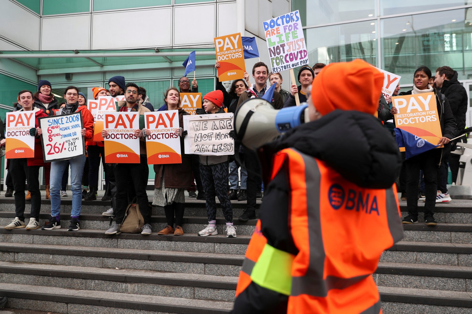 Britain’s winter of labour strikes continues as thousands of hospital ...