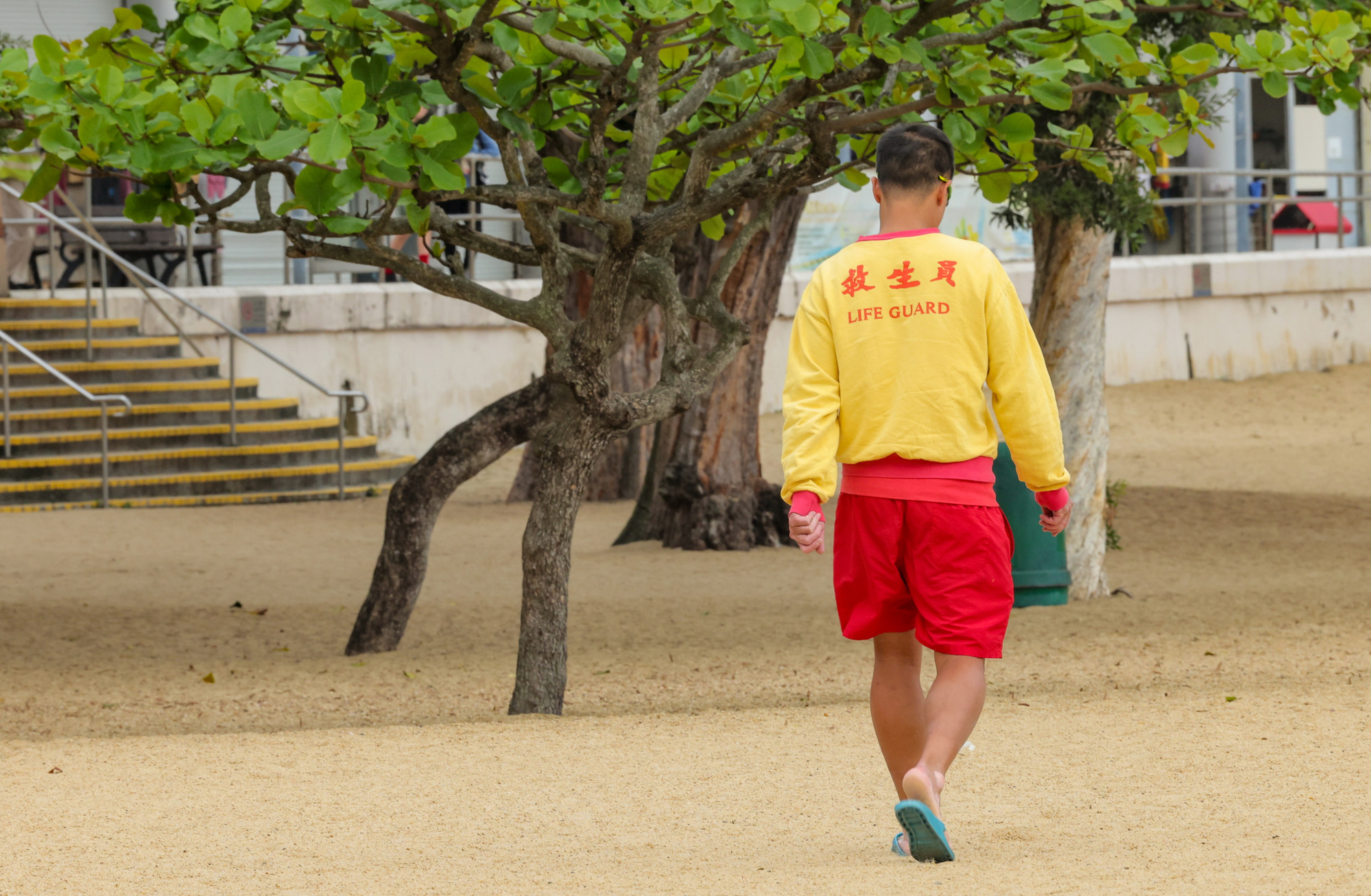 Lifeguards worked at only 18 of Hong Kong’s 42 beaches over weekend, as ...