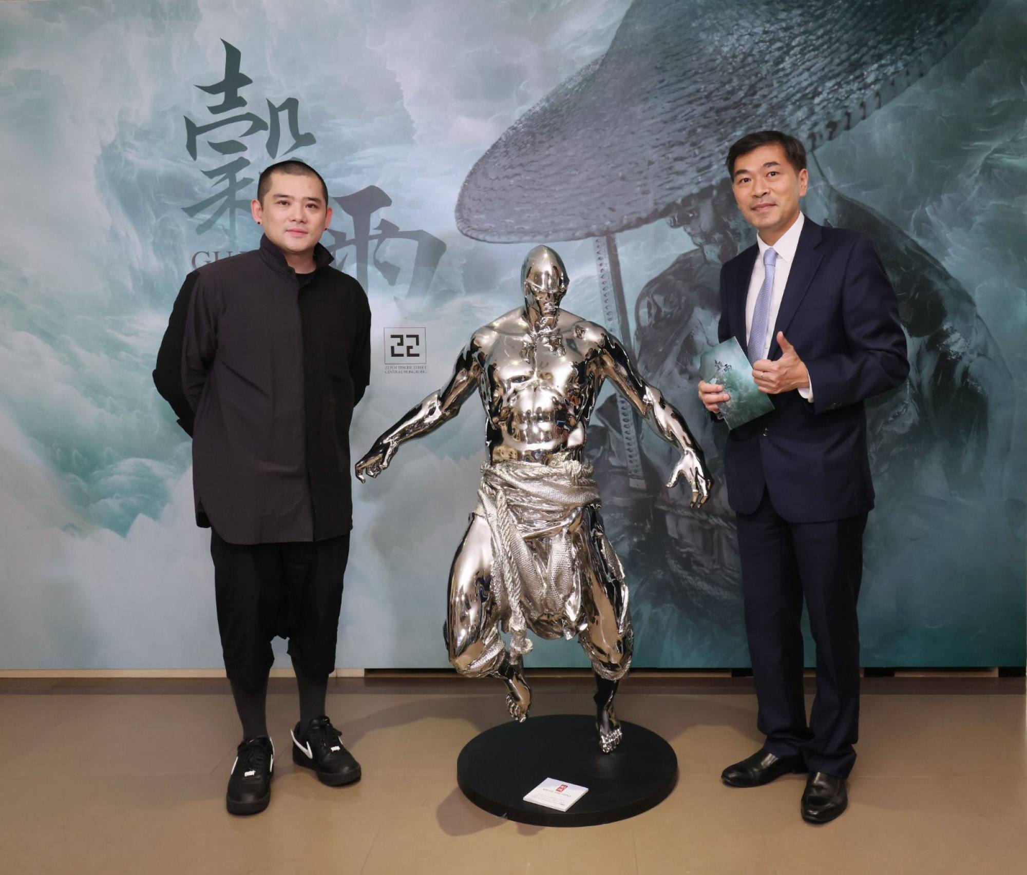 Budding Chinese artist Ren Zhe’s steel sculptures based on novelist Jin ...
