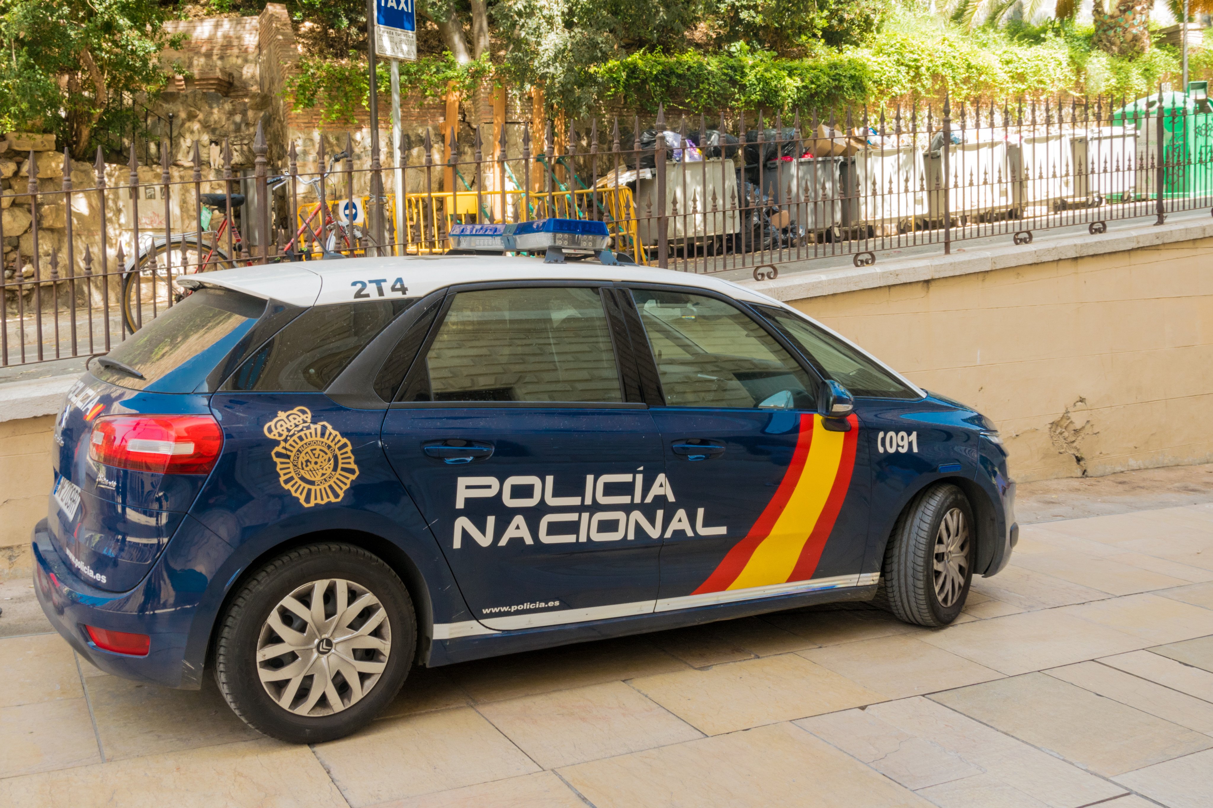 Spanish National Police Car