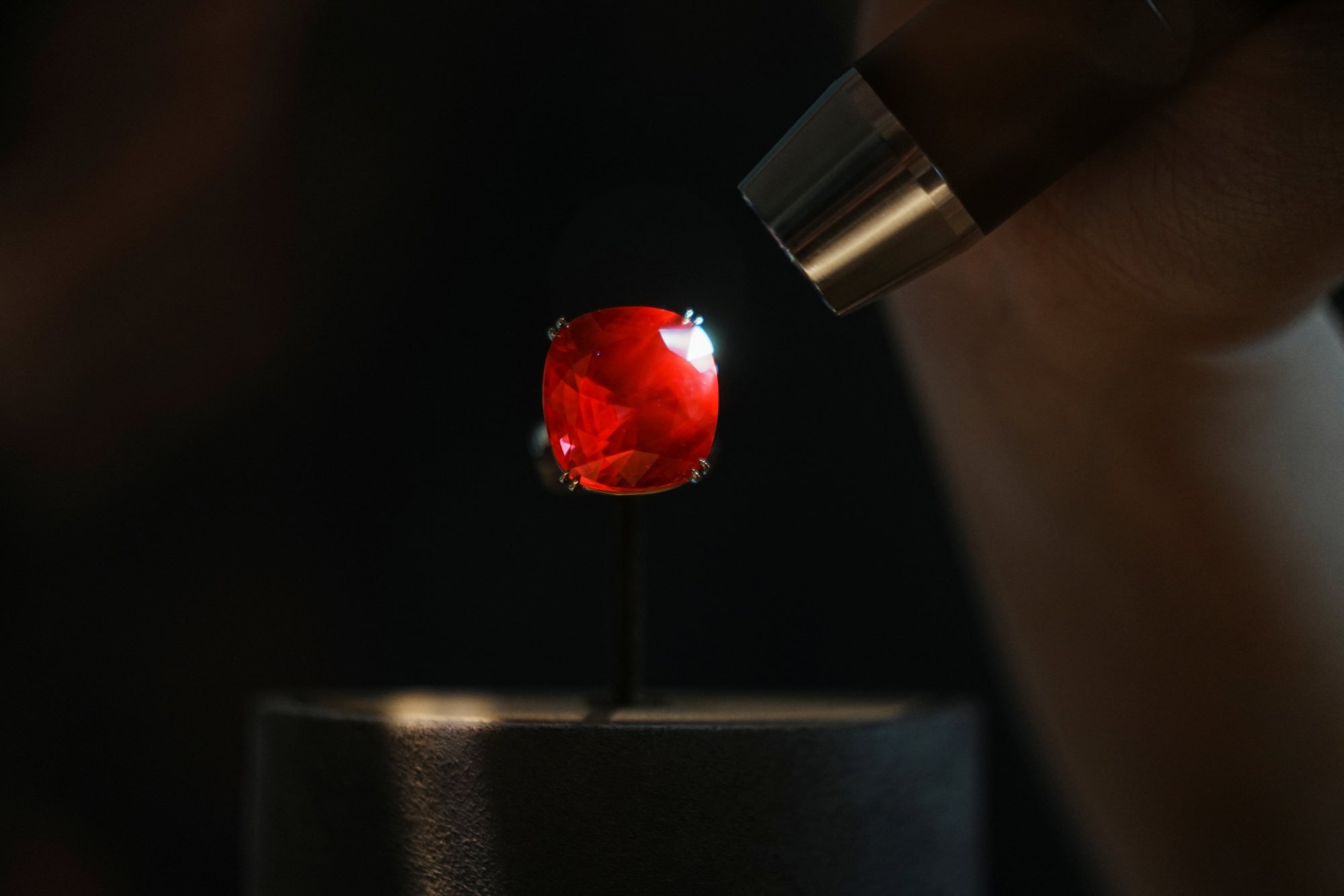 The world’s largest ruby is on display in Hong Kong: expected to fetch ...