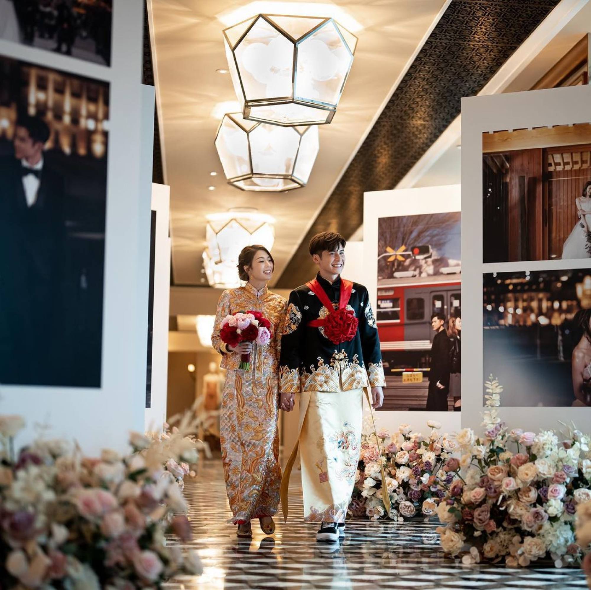 Carlos Chan and Shiga Lin’s extravagant Hong Kong wedding: the showbiz ...