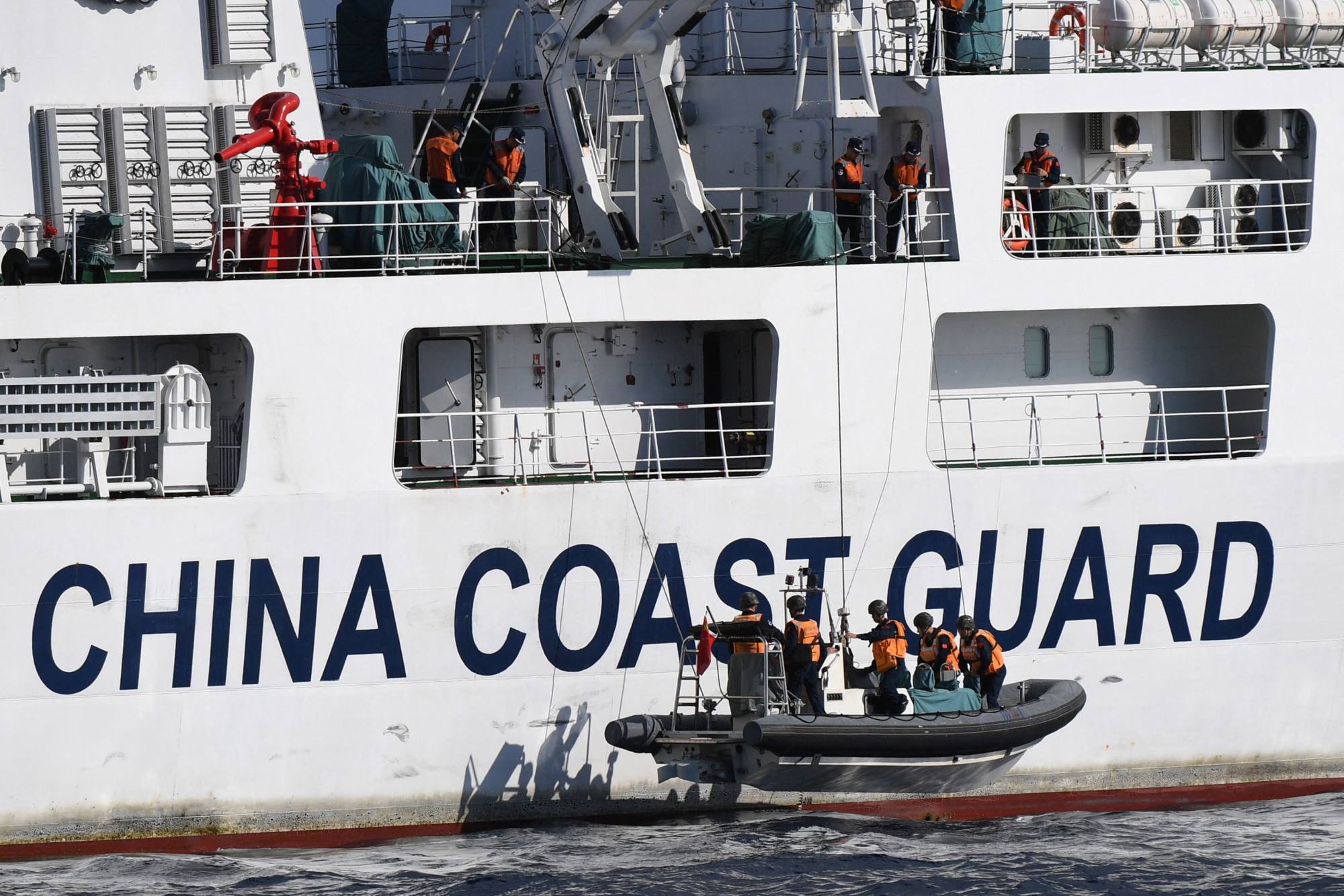 Beijing Says Philippine Coastguard Staged South China Sea Near